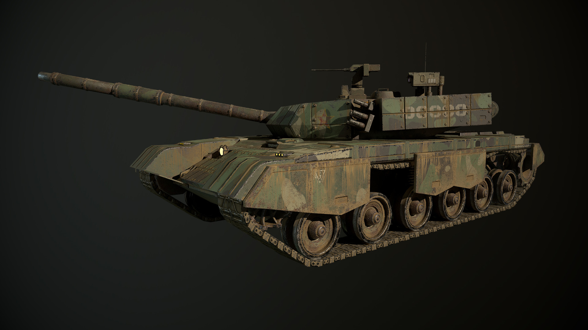 Ke Liu - PLA Type 99 Main battle tank