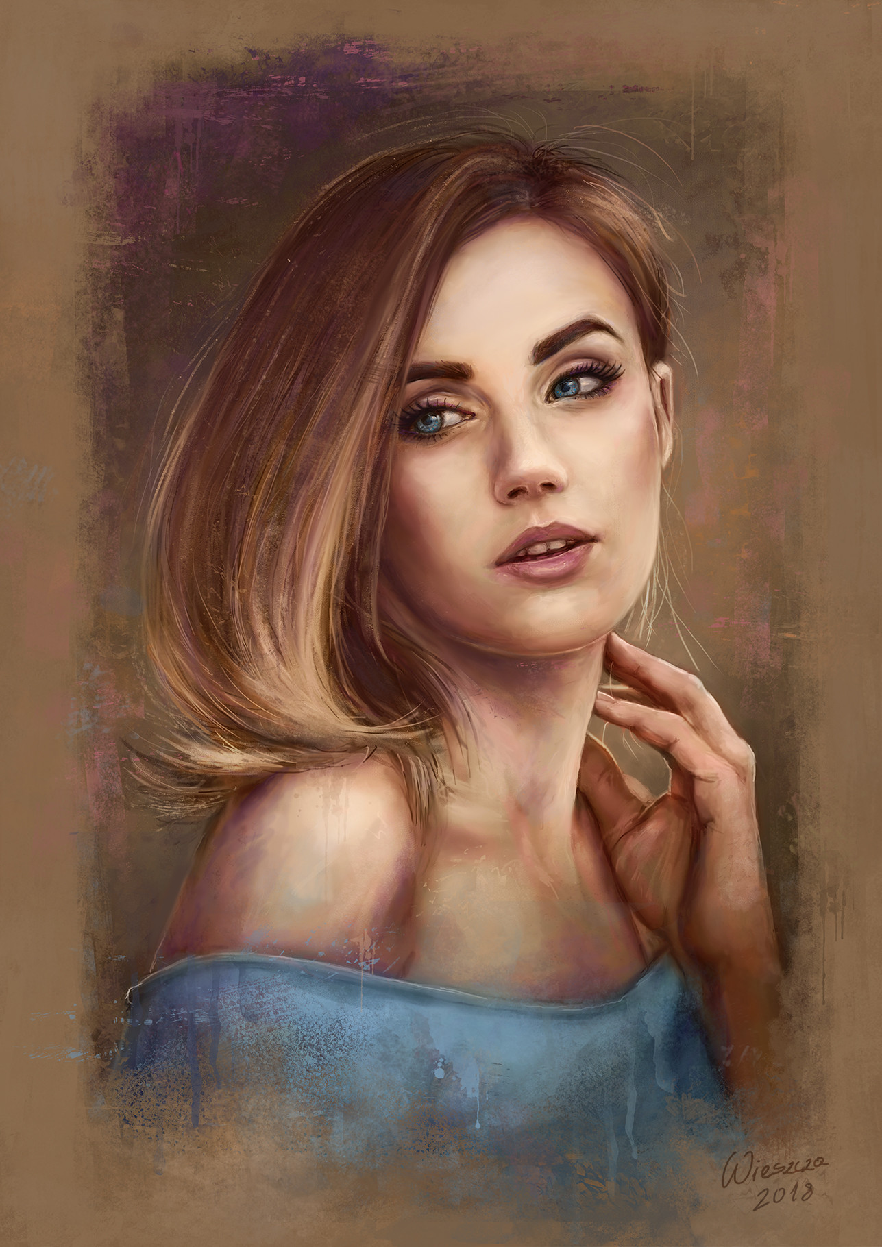 ArtStation - Portrait of Dominika