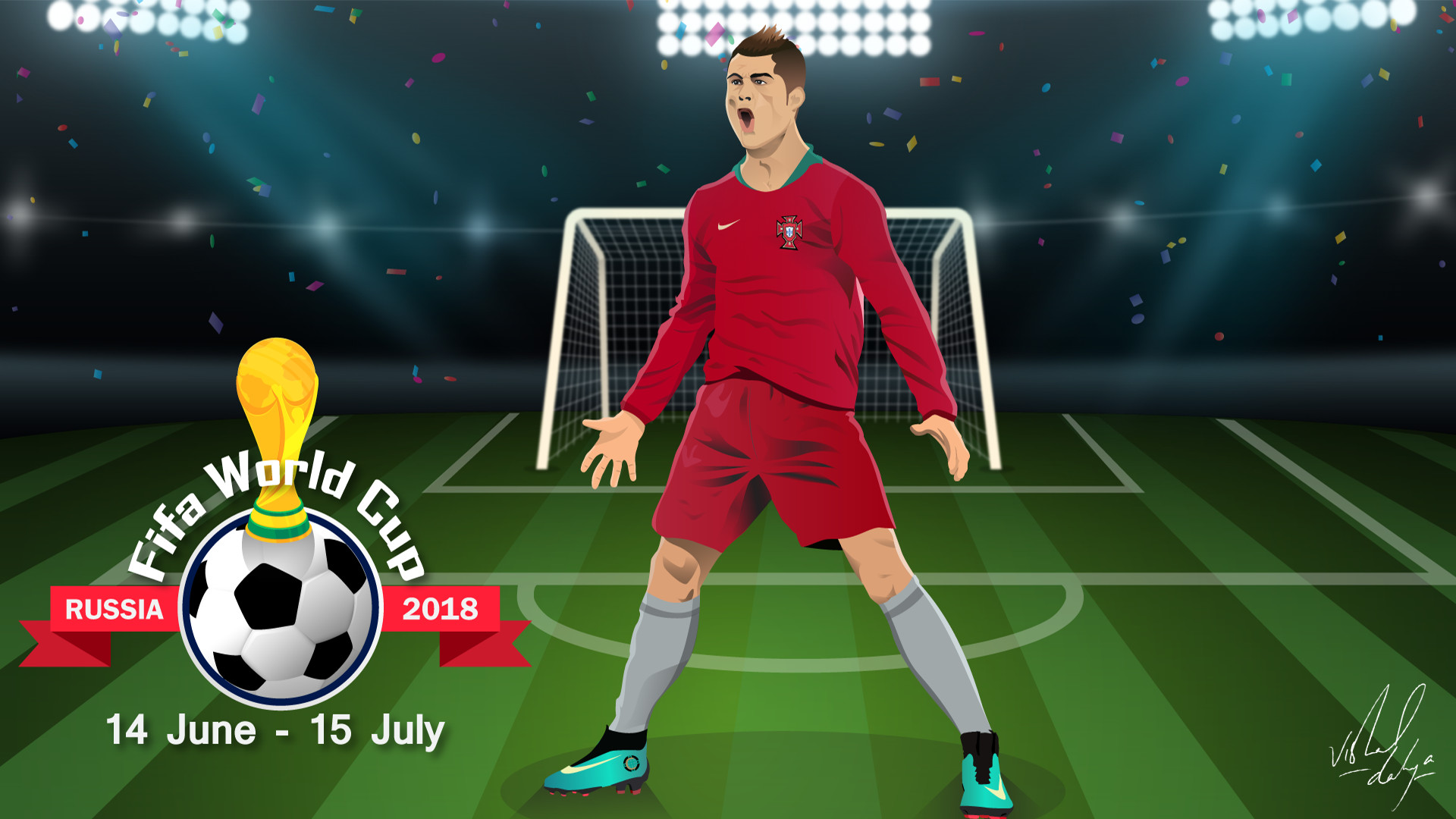 ArtStation - Fifa World Cup Poster