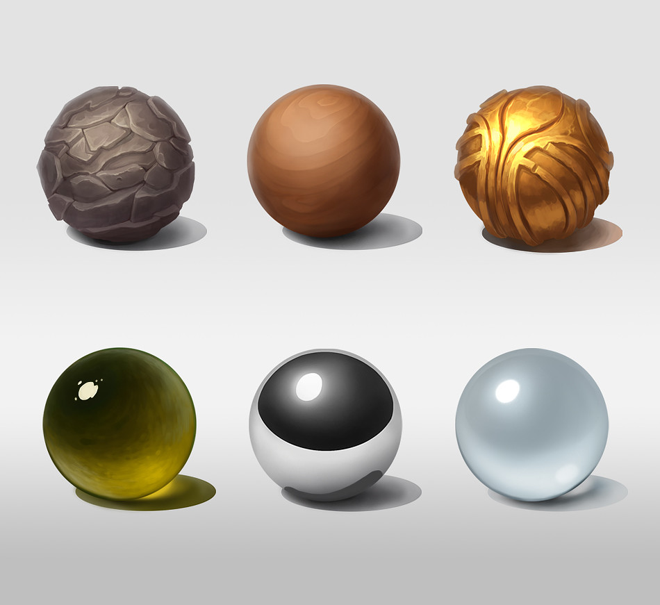 ArtStation - Material studies