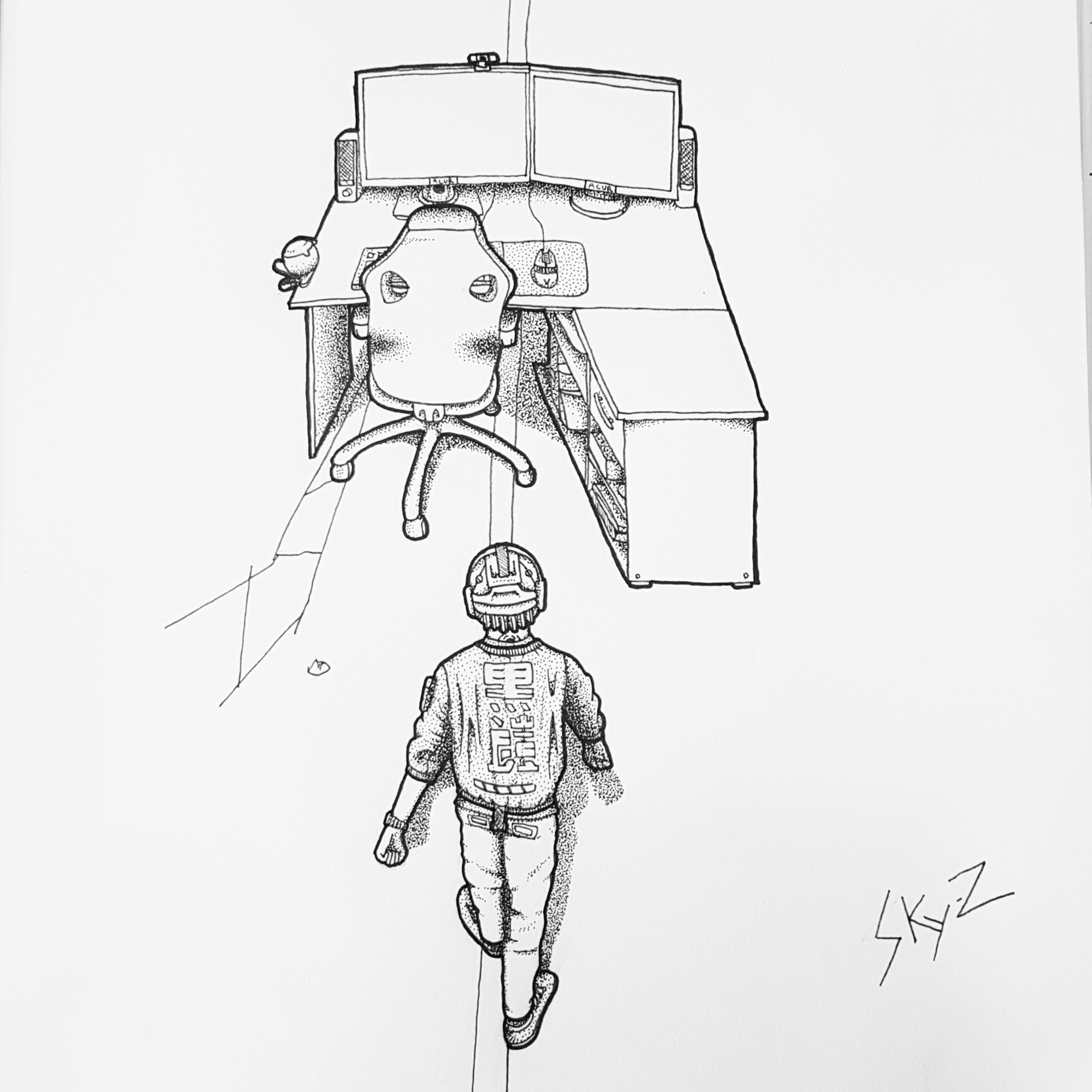 ArtStation - [ Sky-Z is coming. ]