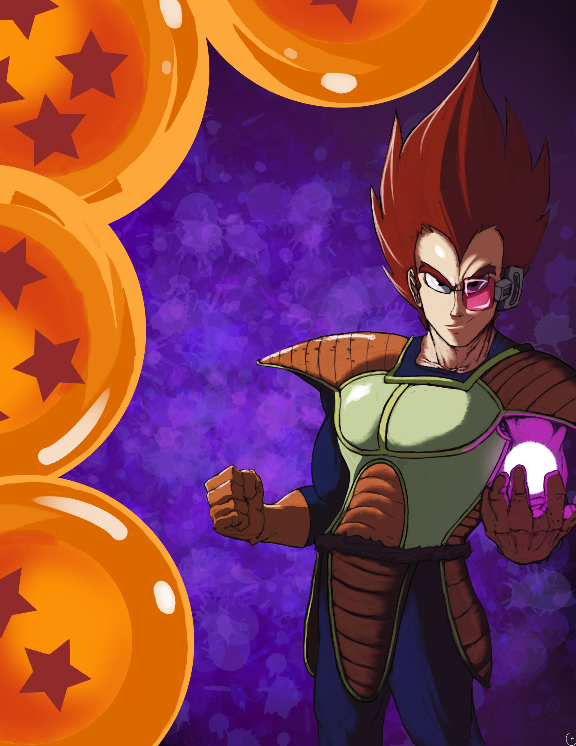 ArtStation - Vegeta ~ DBZ (First Apparition)