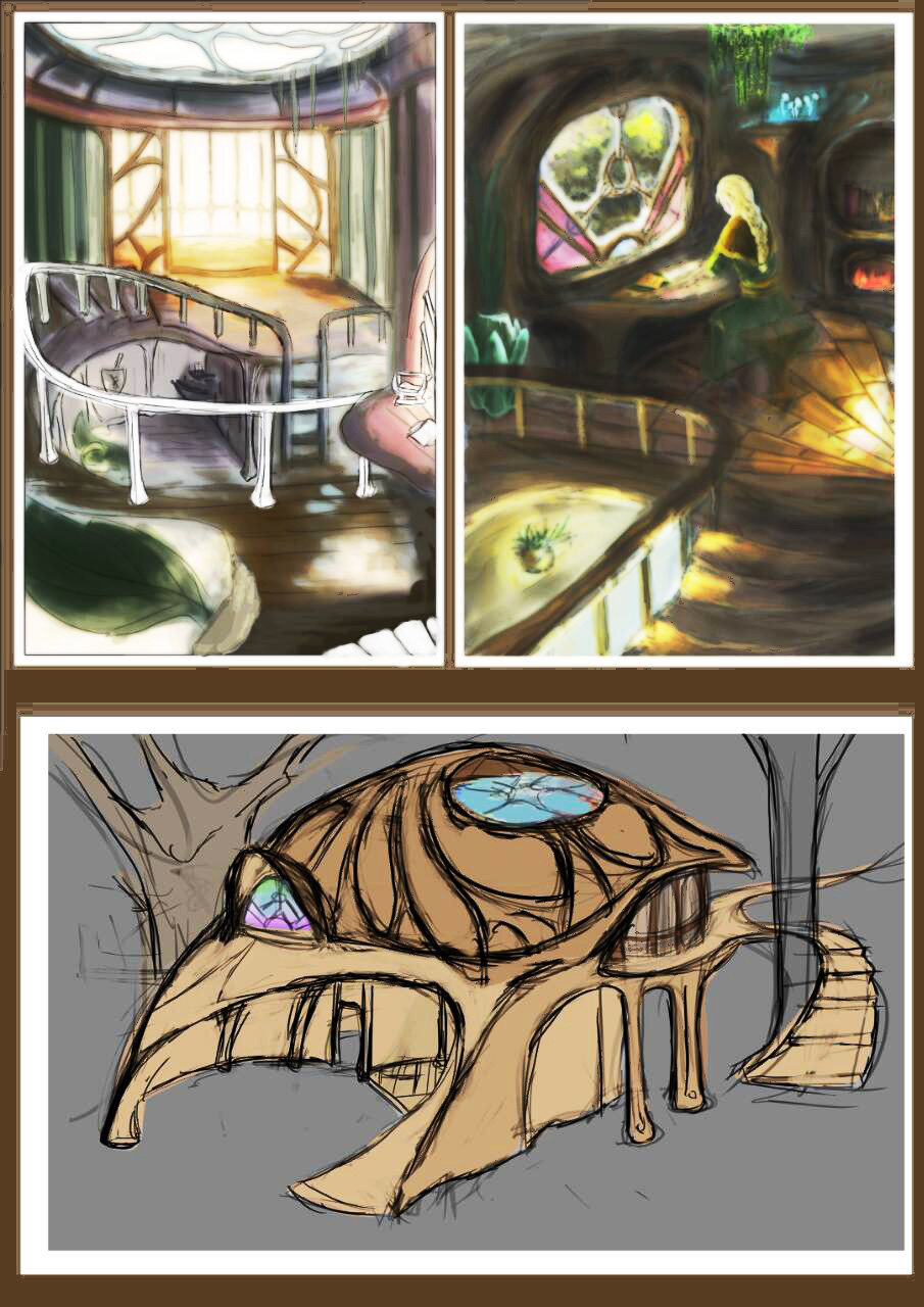 ArtStation - ELF home