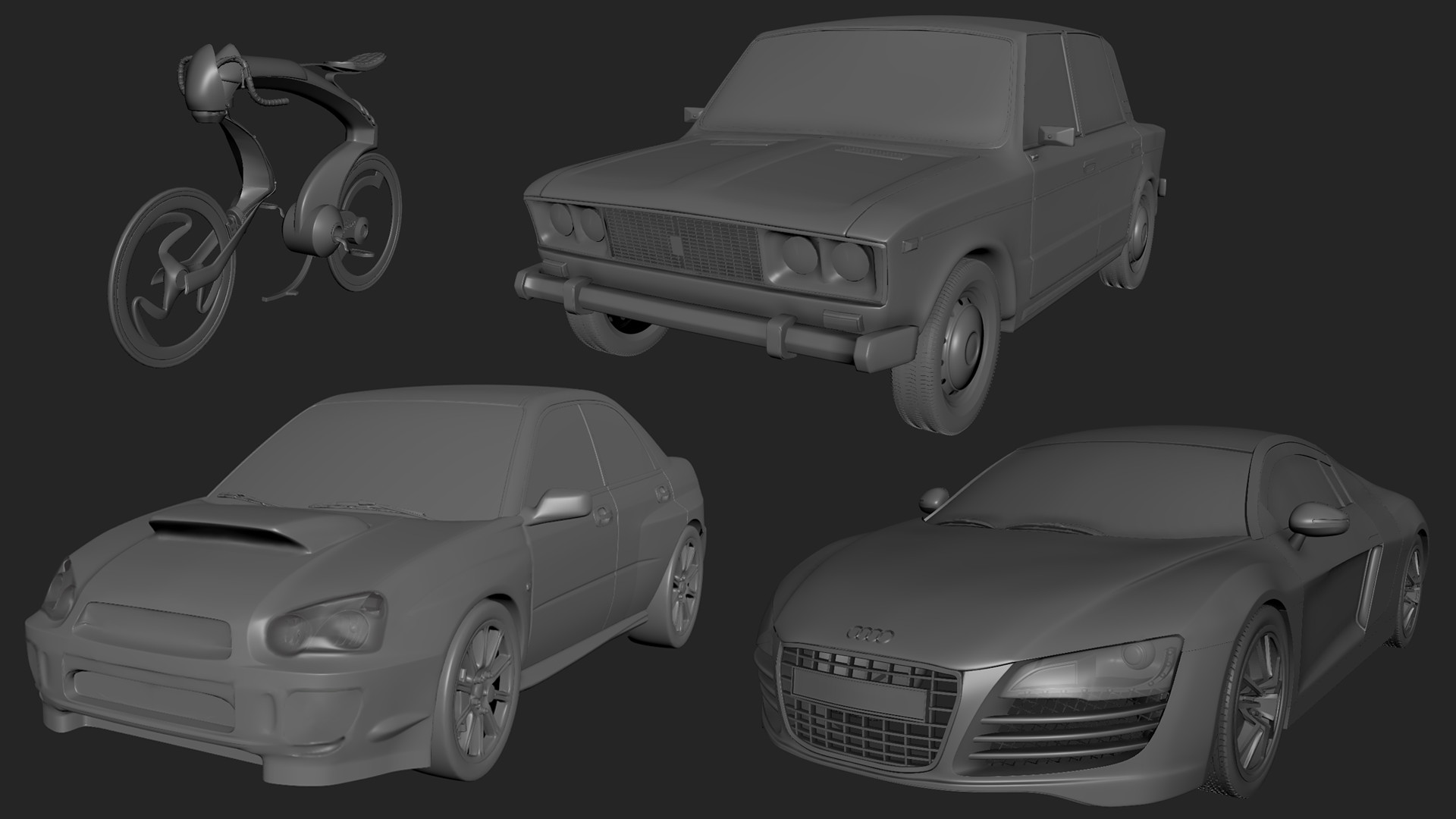 ArtStation - Hard Surface - Automotive