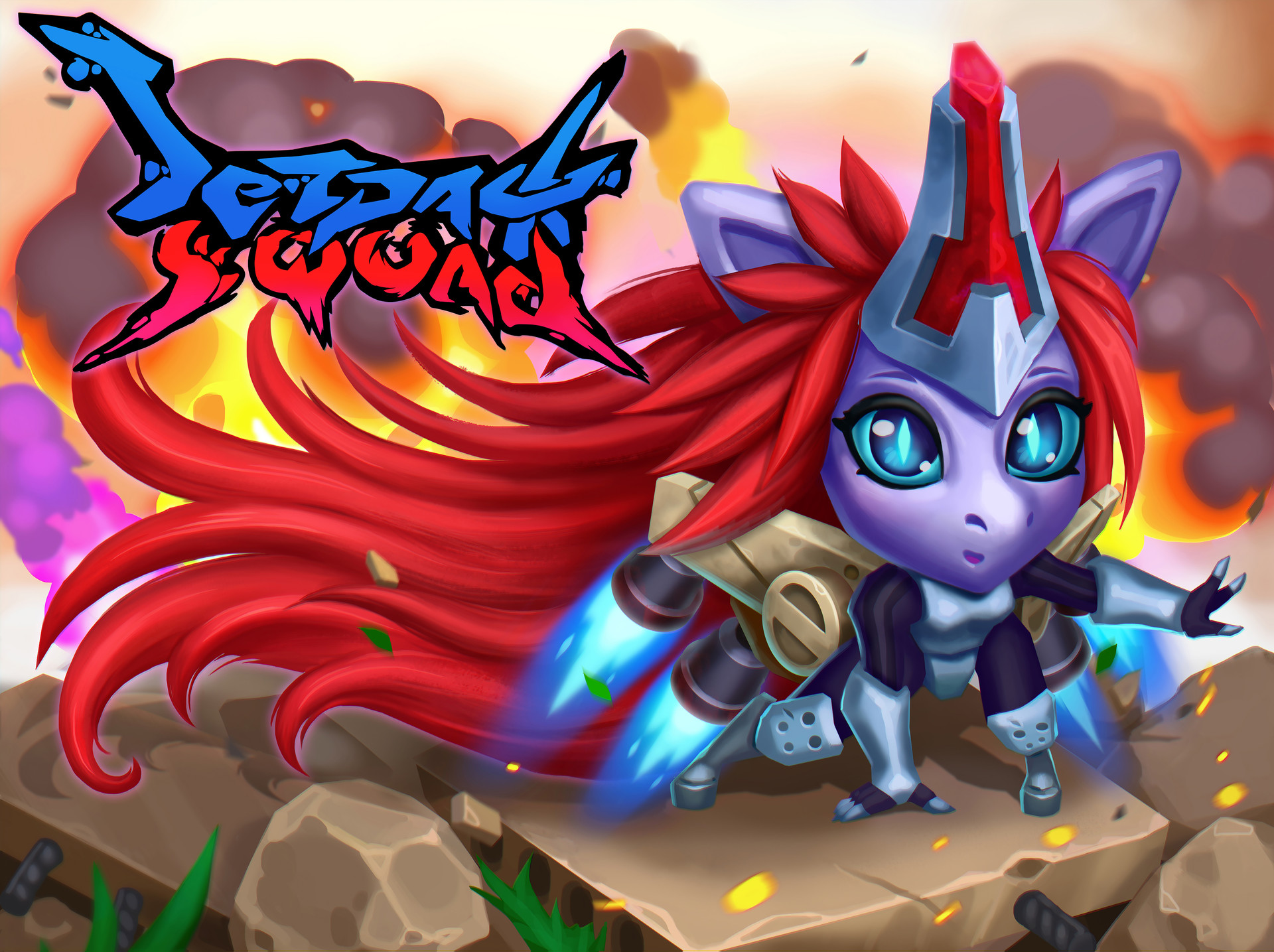 ArtStation - Fan art for Jetpack Squad.