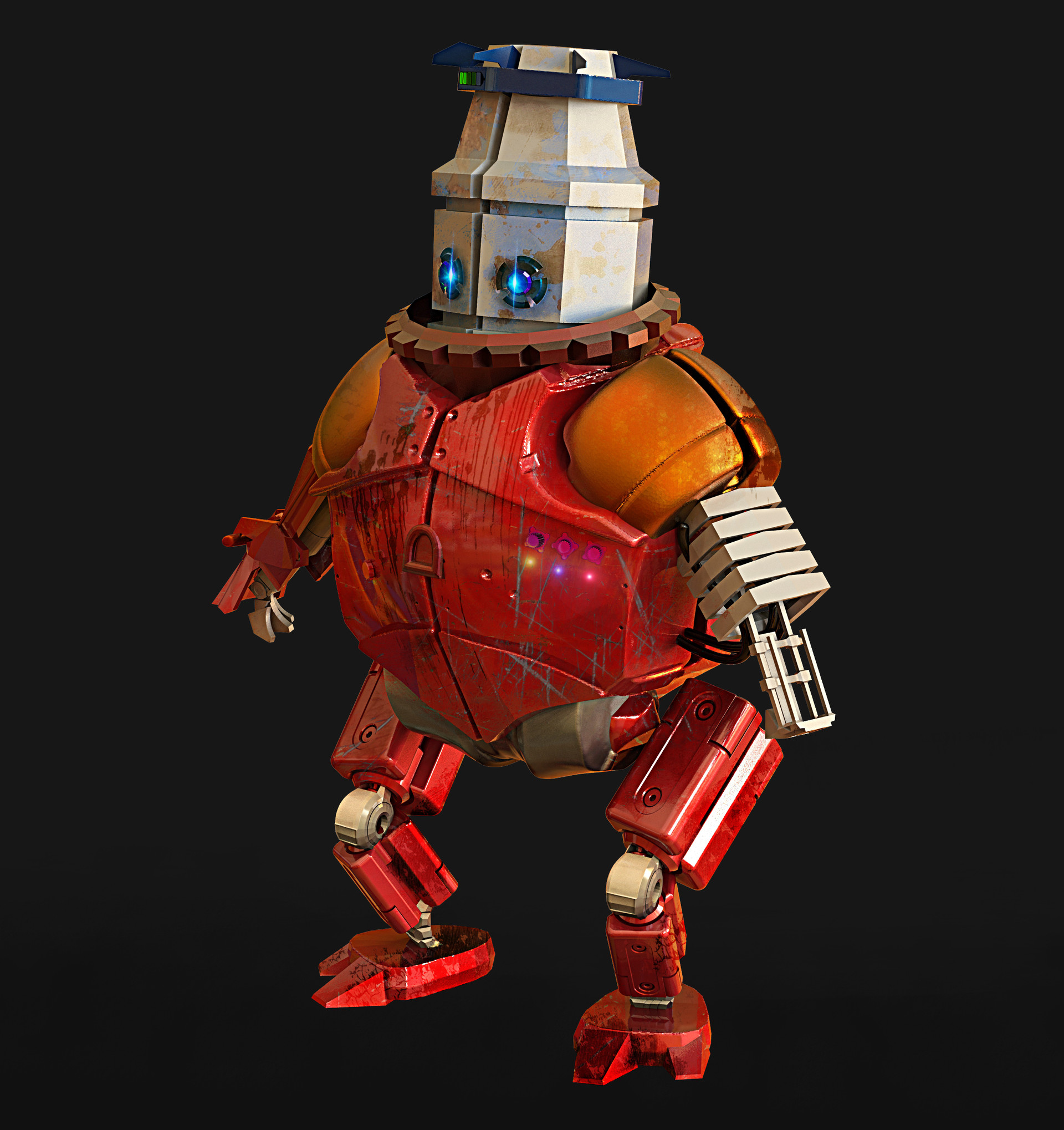 ArtStation - Steampunk Robot