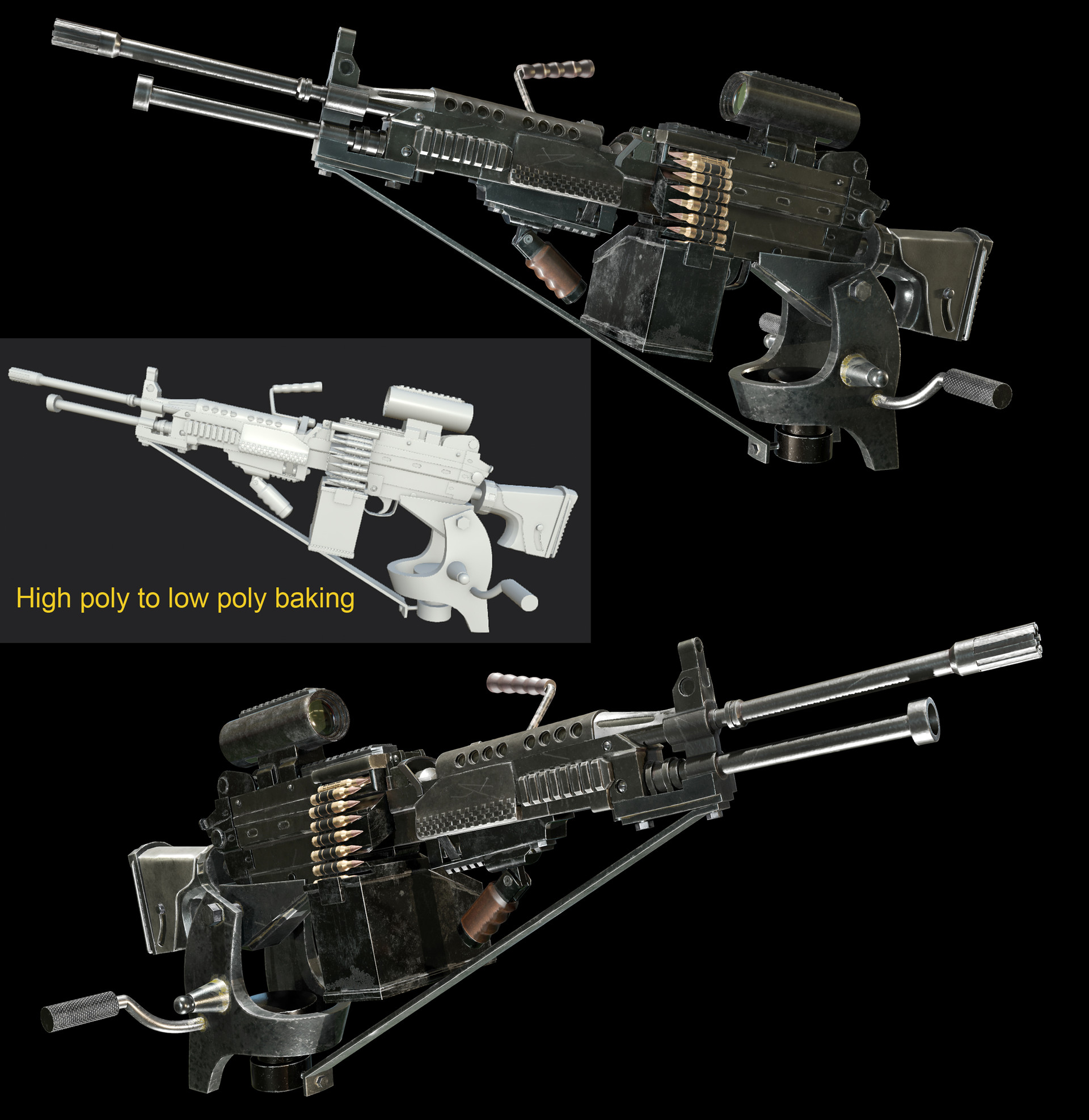 ArtStation - Weapon _PBR Workflow