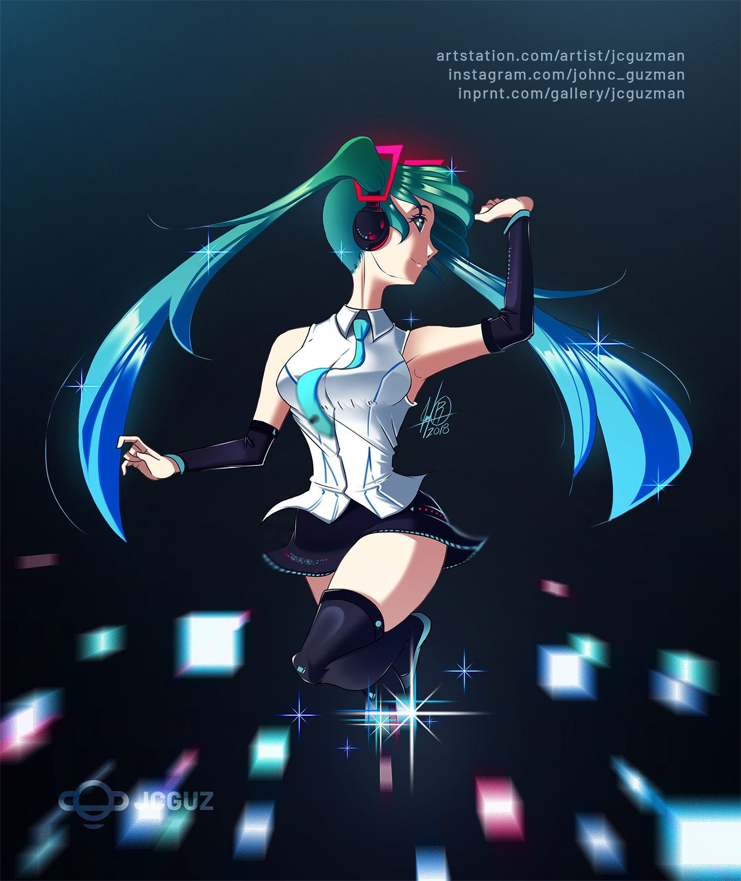 ArtStation - Hatsune Miku - Fan Art 2