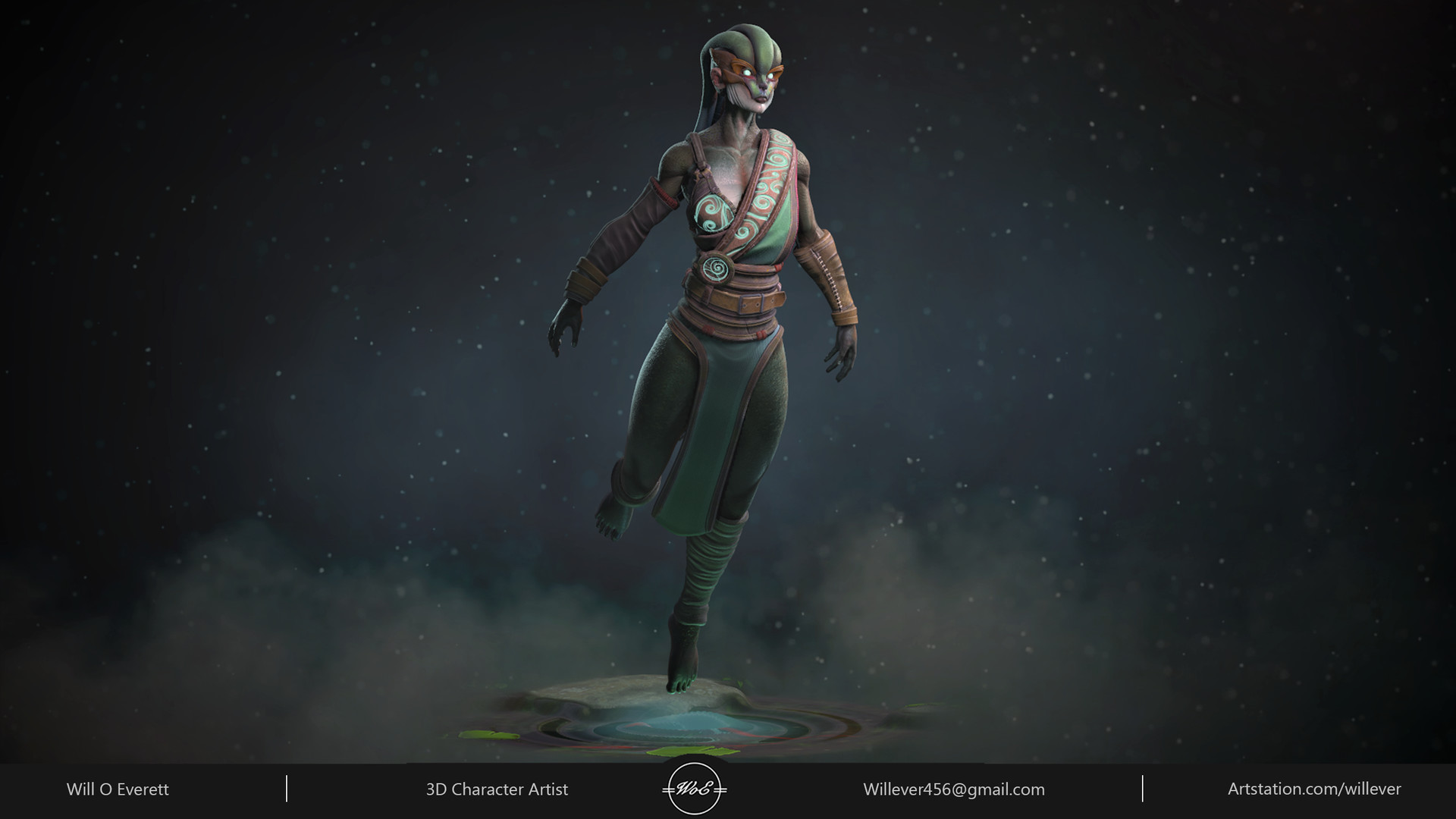 ArtStation - Ti'dren, Daughter Of the Deep