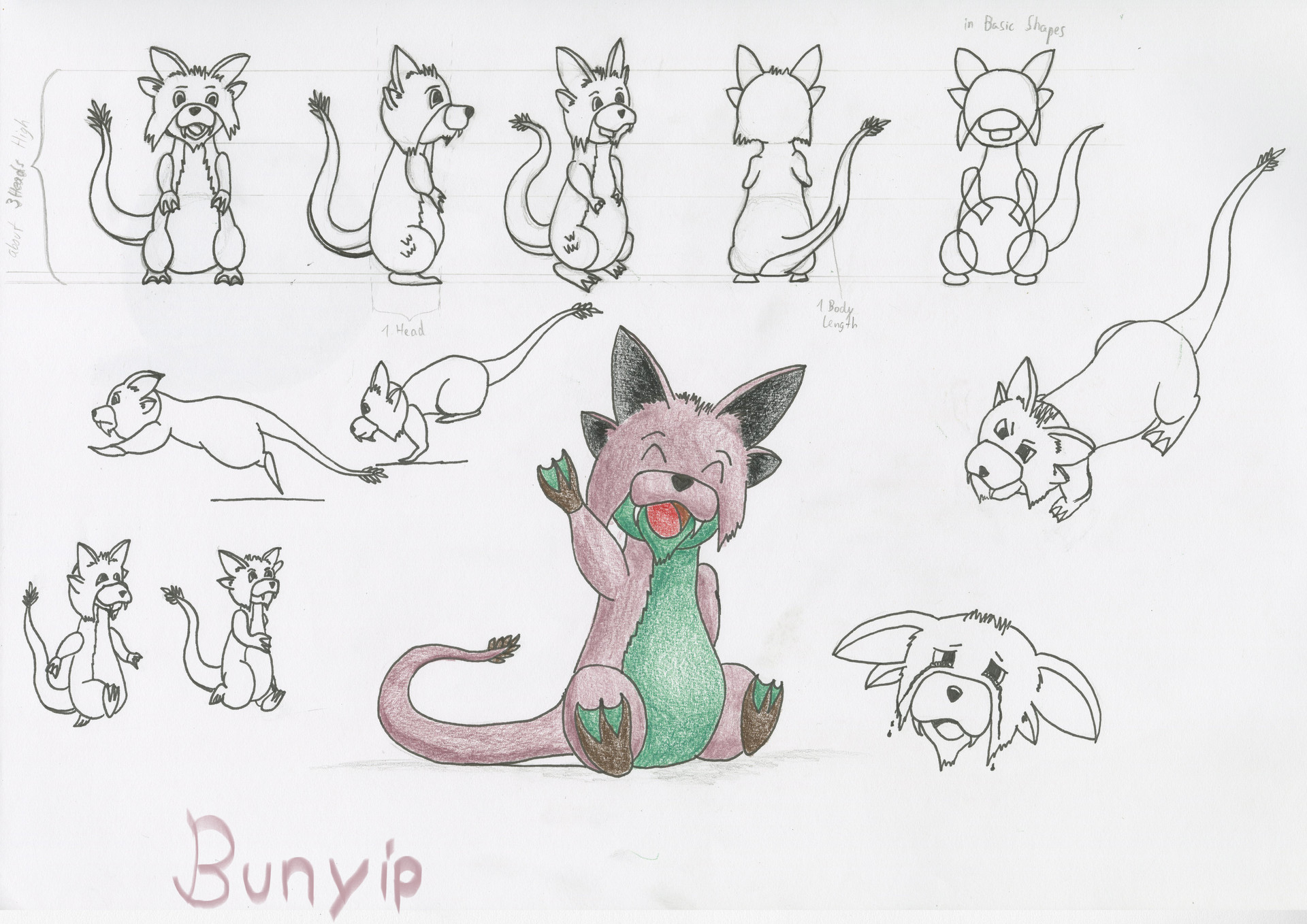 ArtStation - Bunyip Character