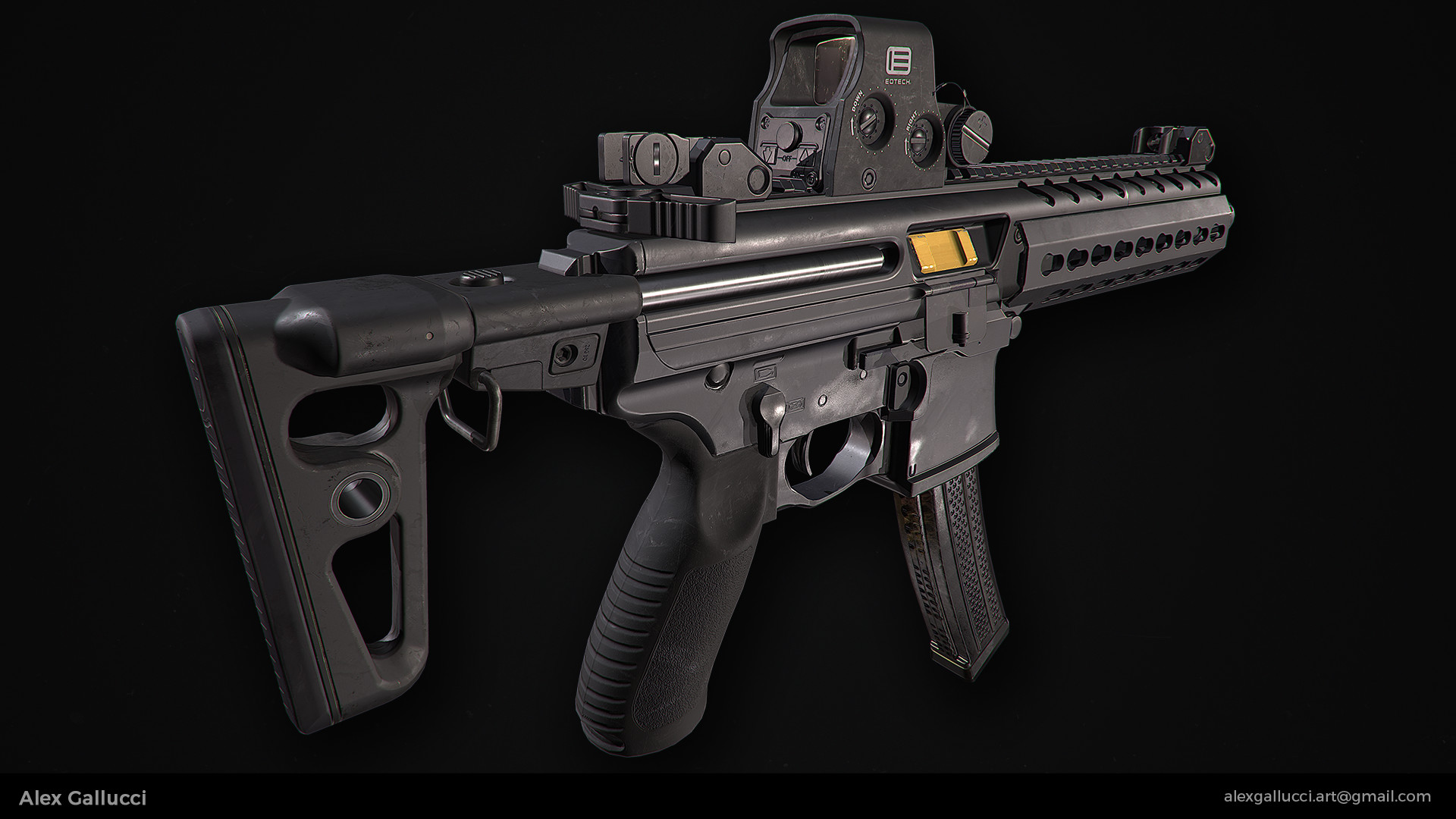 Alessandro Gallucci - Sig Sauer MPX / EOTech XPS2