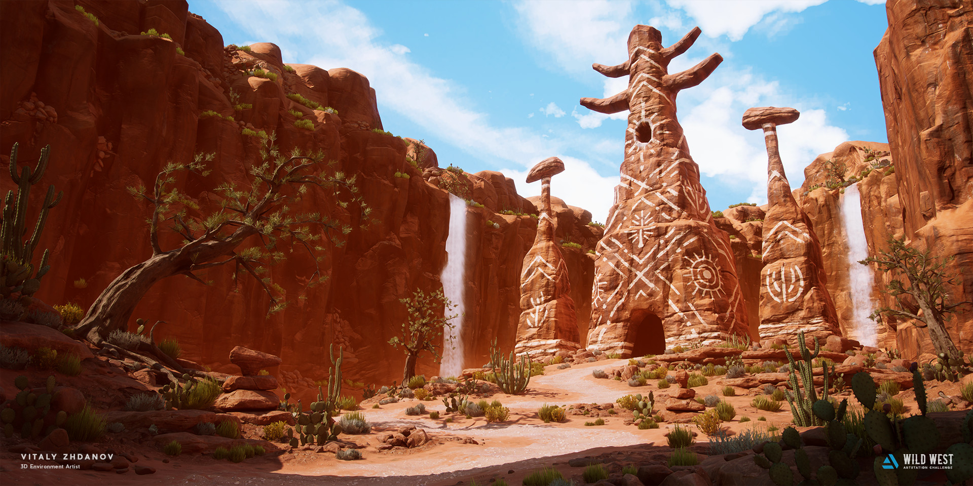 ArtStation - The Temple Of The Sun