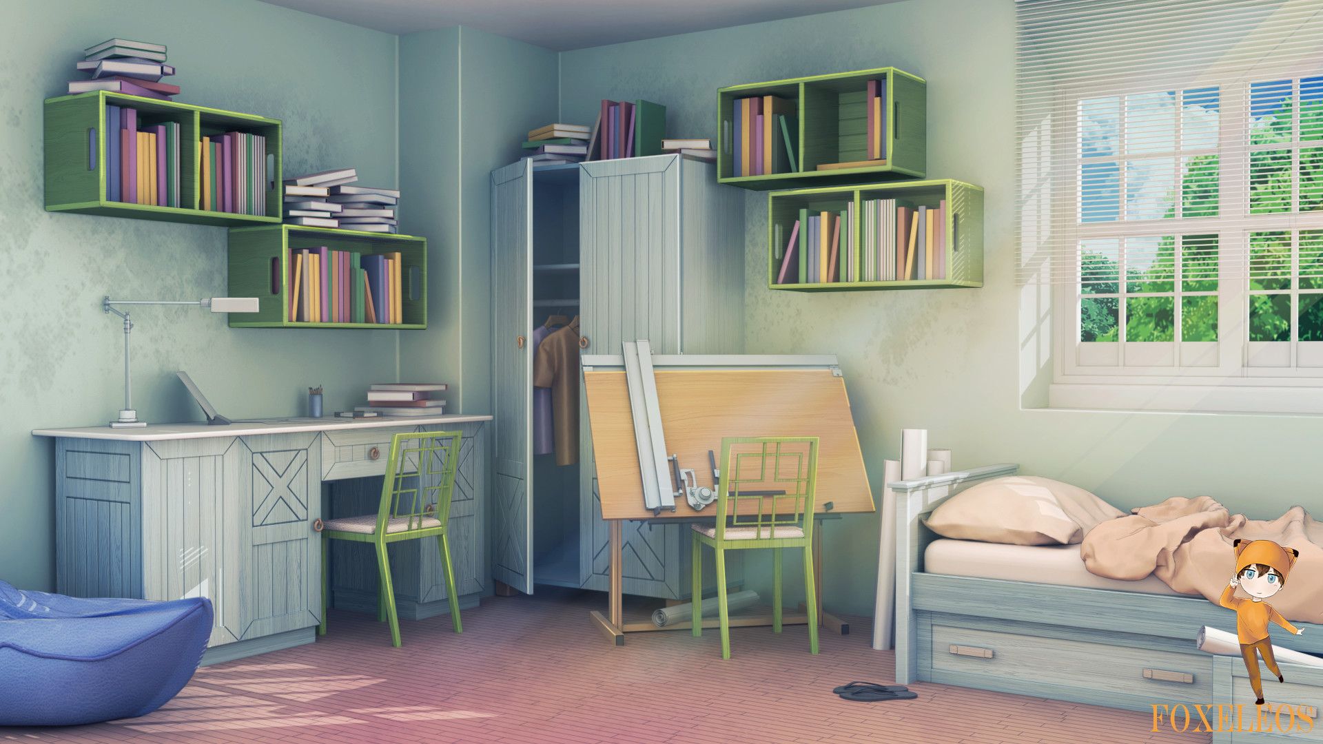 ArtStation - Creative room