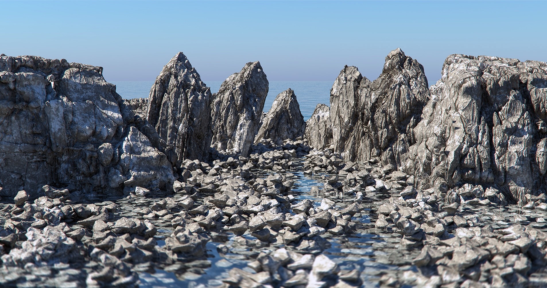 ArtStation - Rock pools