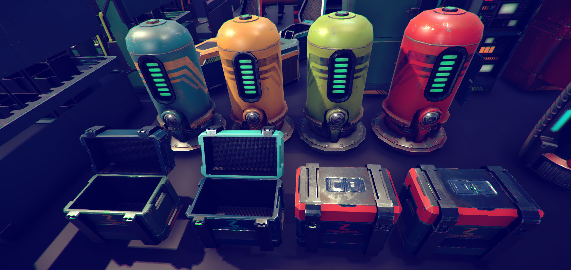 Alexander Dudin - Sci-Fi Objects Huge Pack