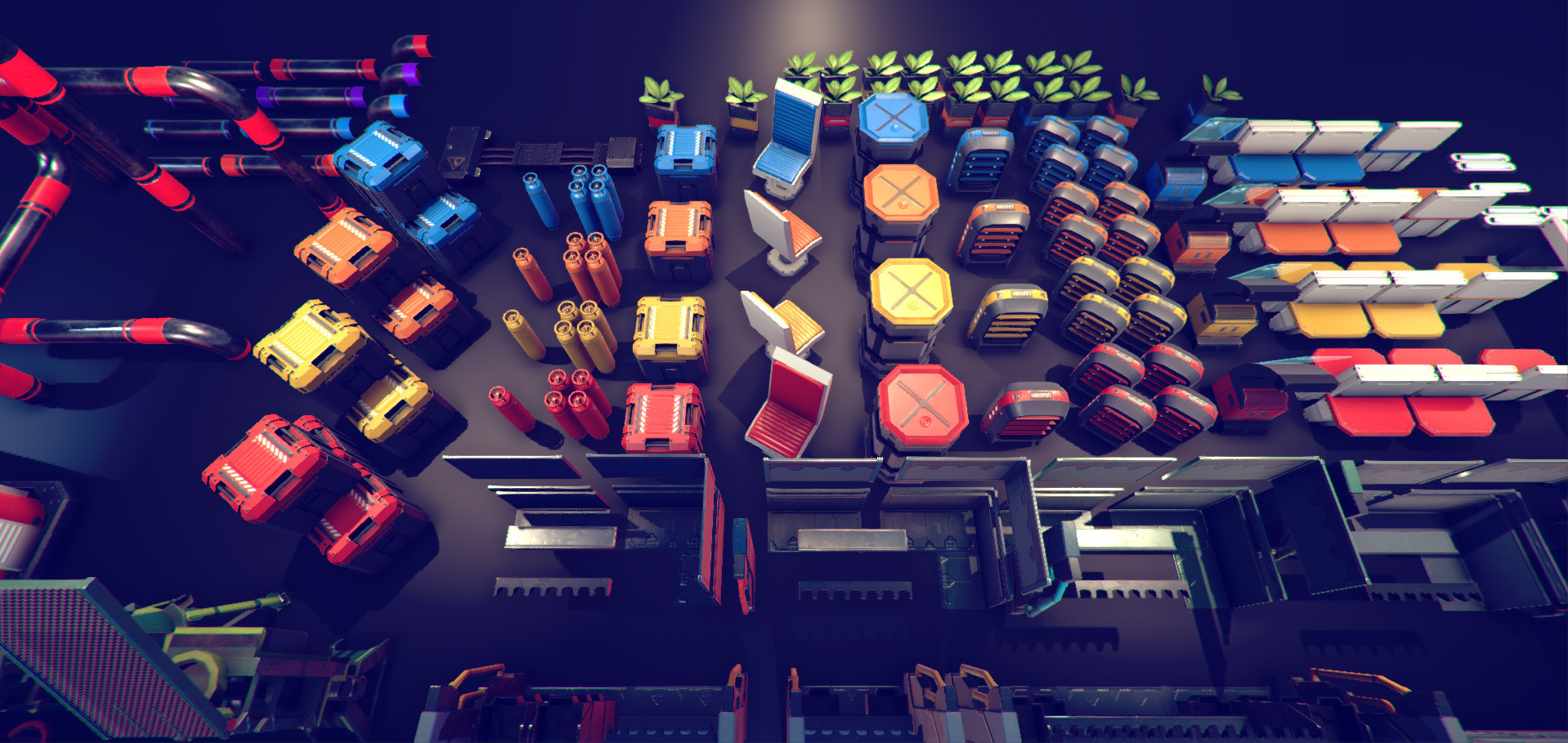 Alexander Dudin - Sci-Fi Objects Huge Pack