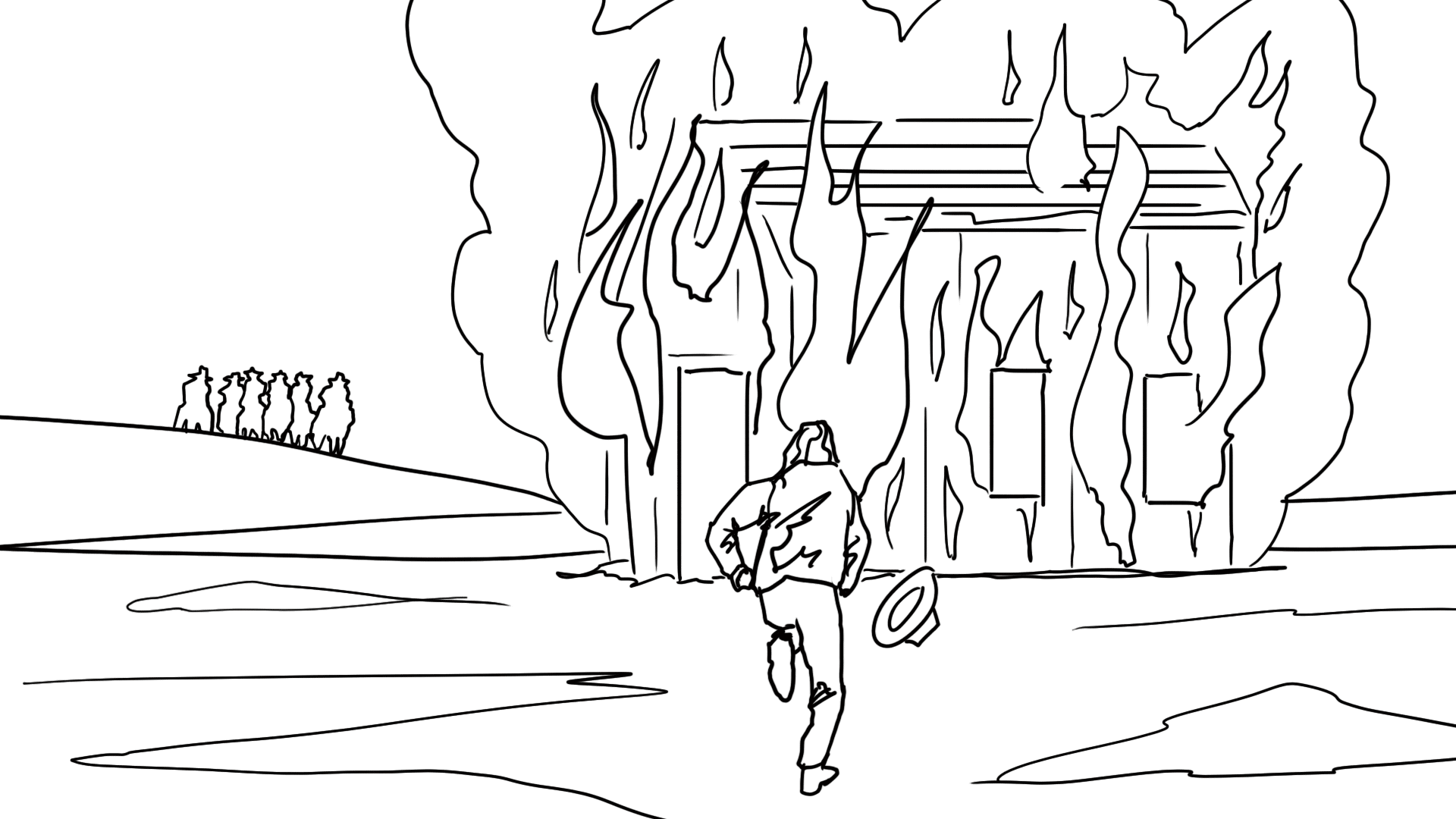 coloring pages sodom and gomorrah