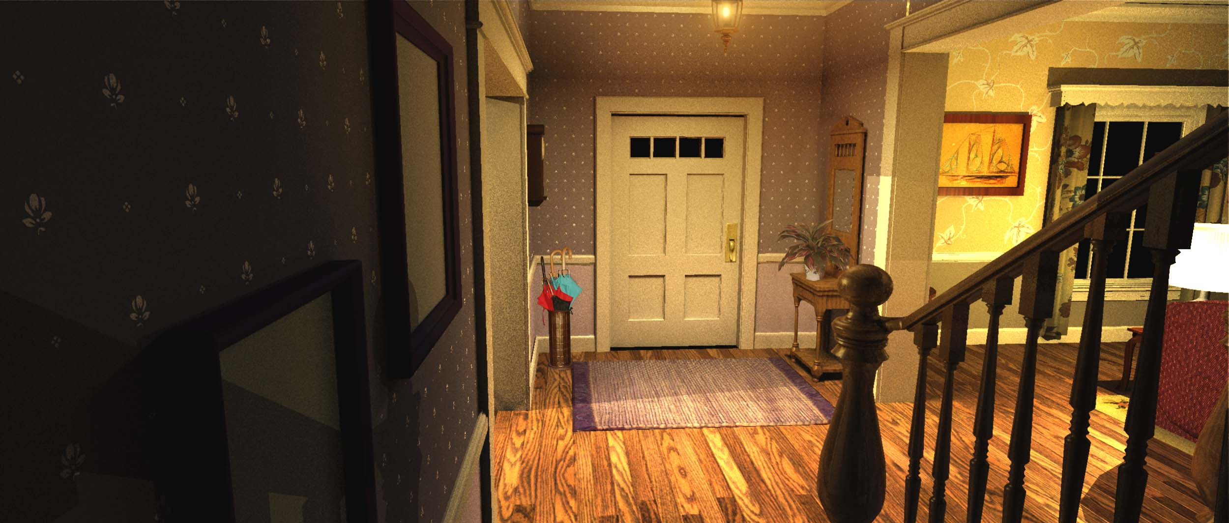 monster house inside