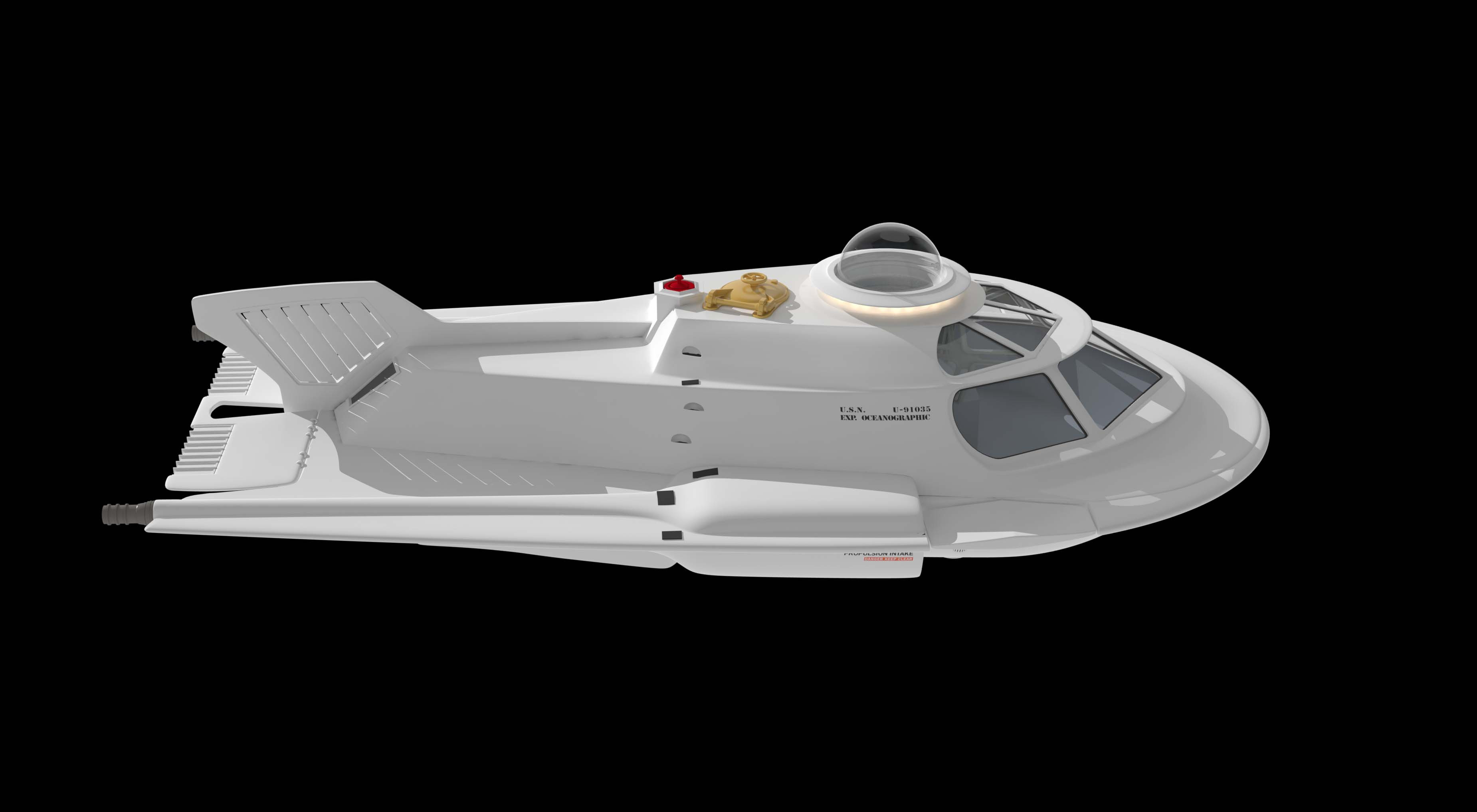 Daren R. Dochterman - PROTEUS from "FANTASTIC VOYAGE" 3D model for ...