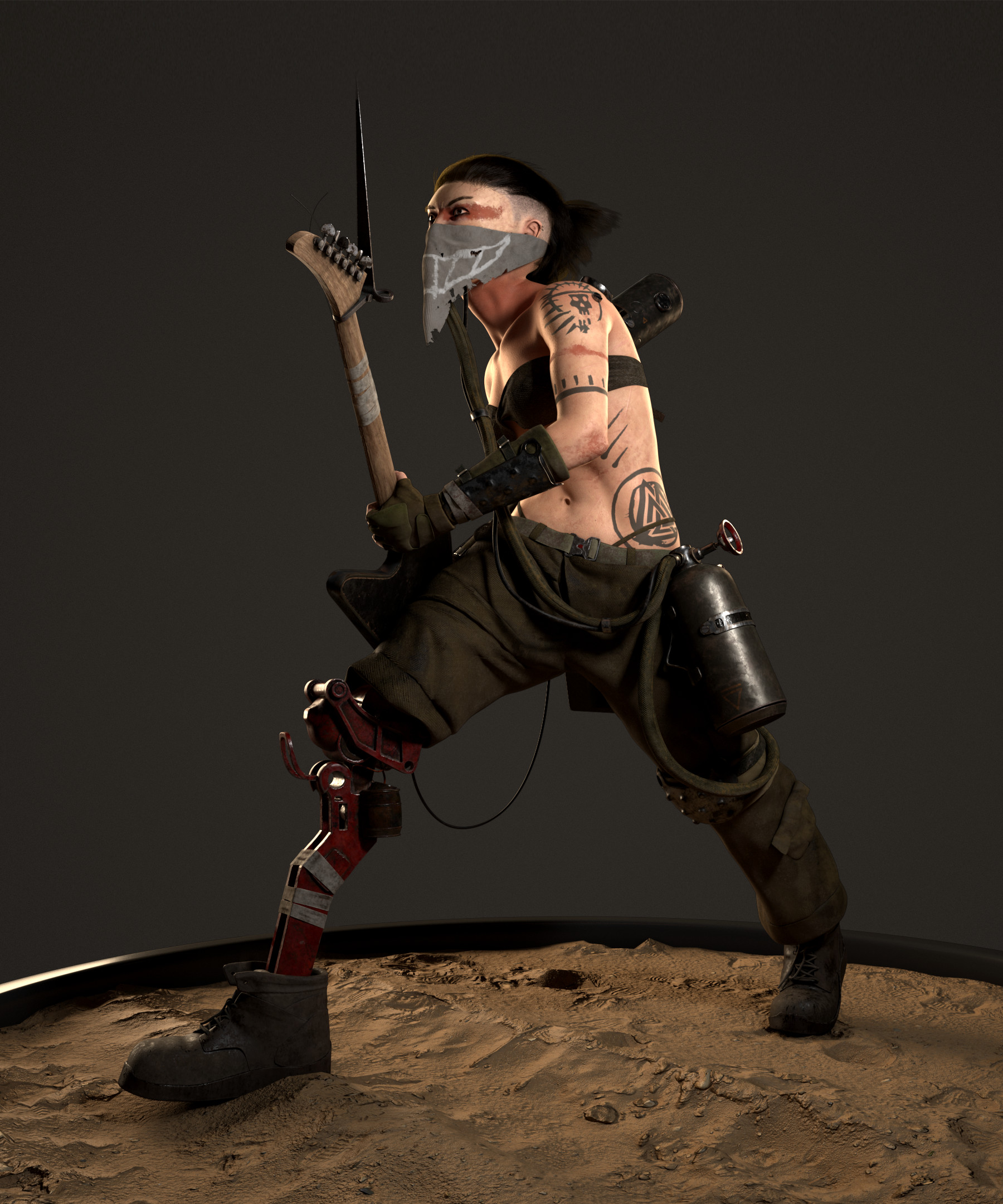 ArtStation - War Girl