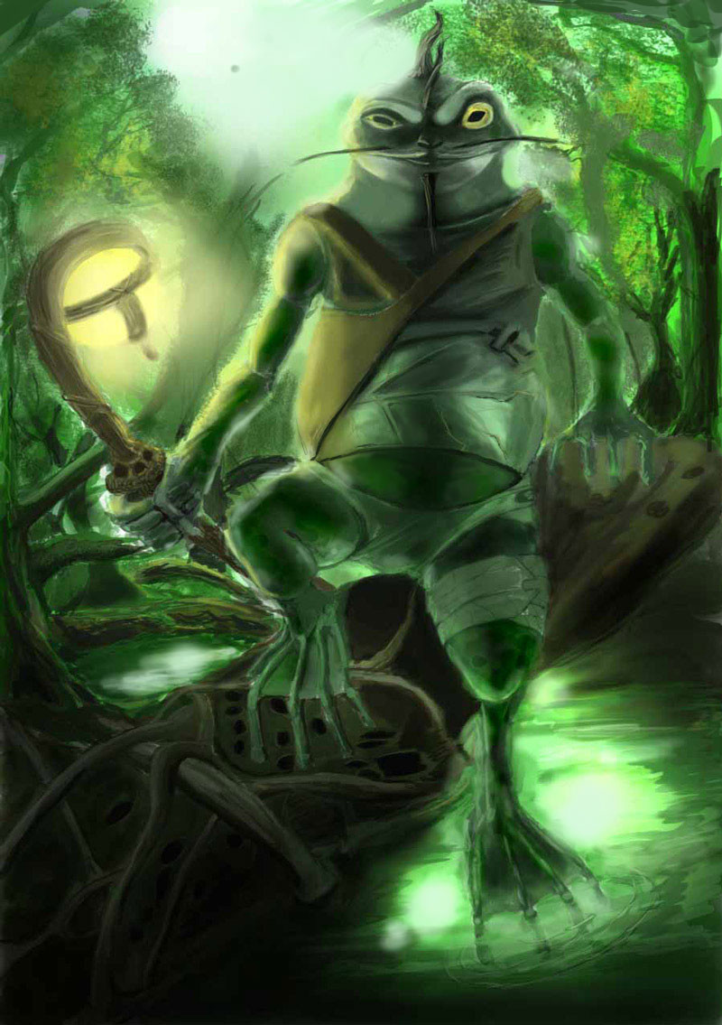 ArtStation - The Frog Mans orb