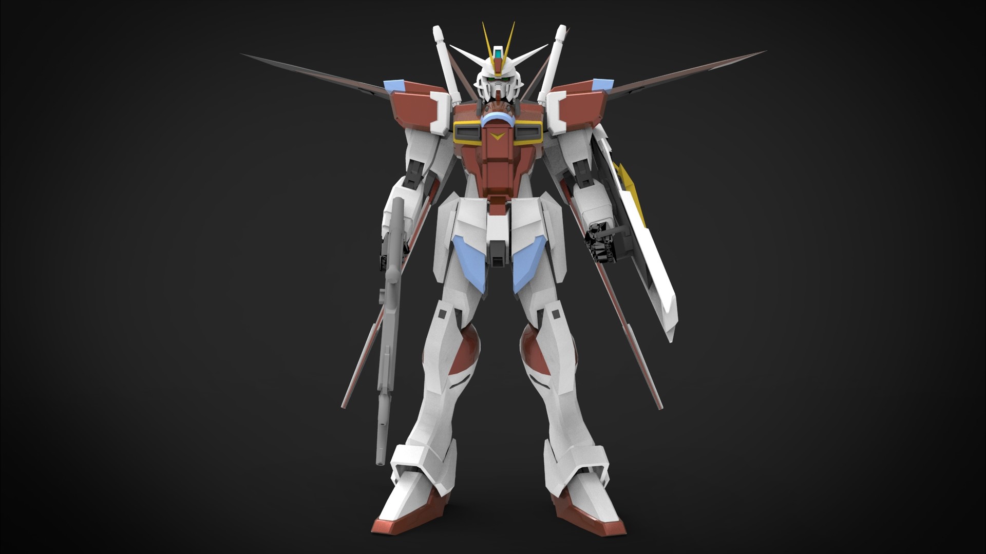 ArtStation - Force Impulse Gundam
