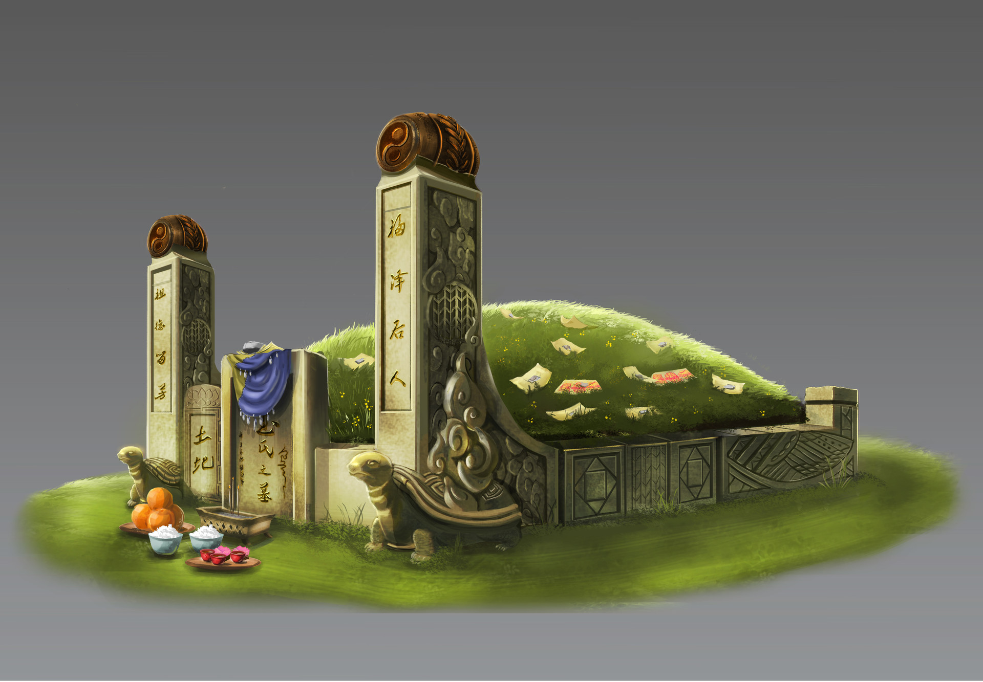 ArtStation - One Last Time - Tomb