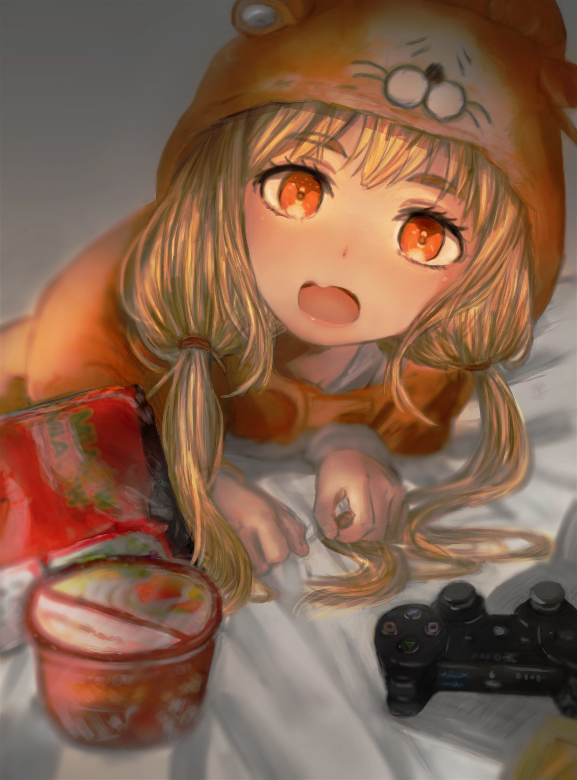 ArtStation - Idolm@ster - Anzu in Umaru Outfit