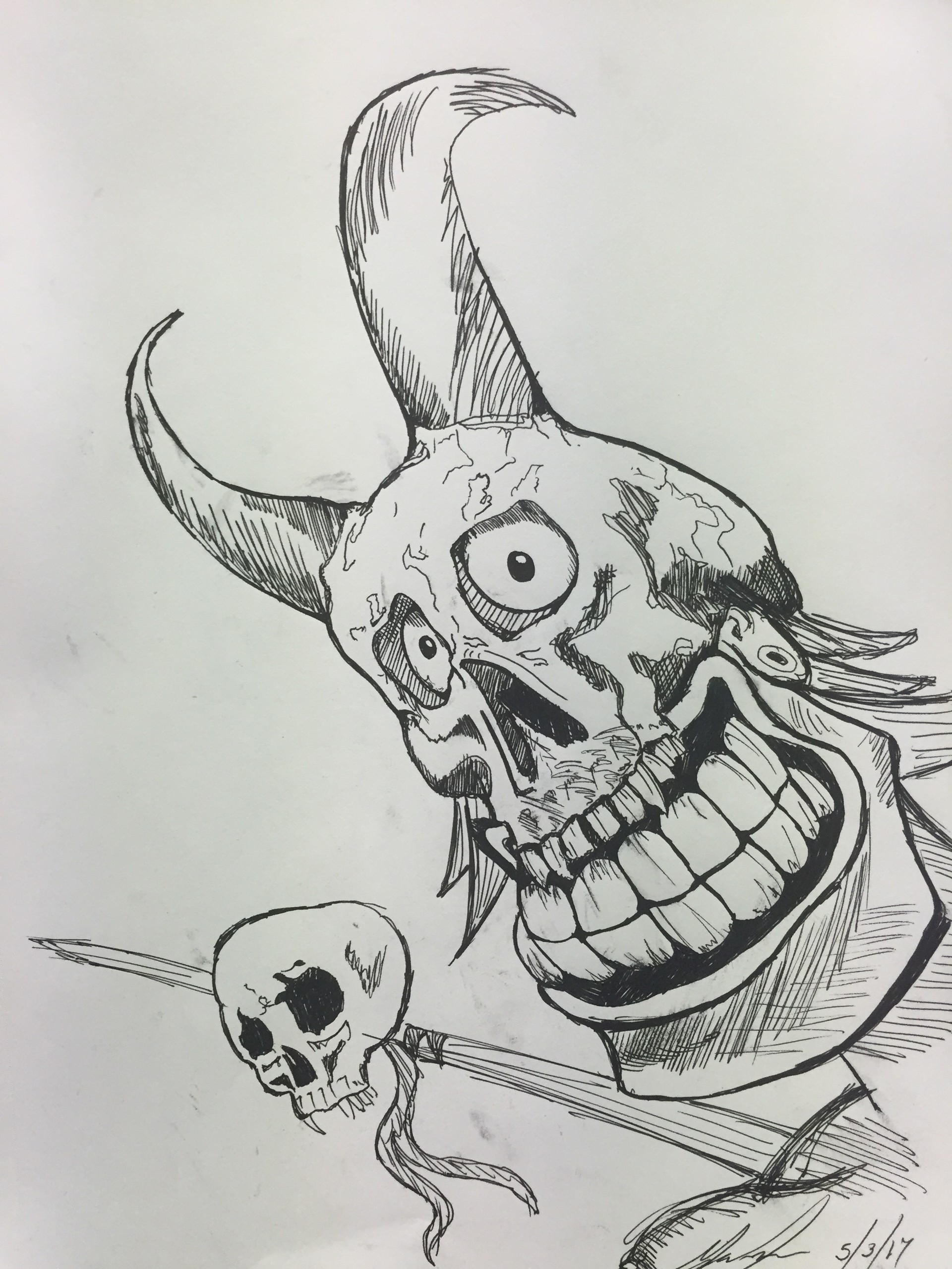 ArtStation - skull mask