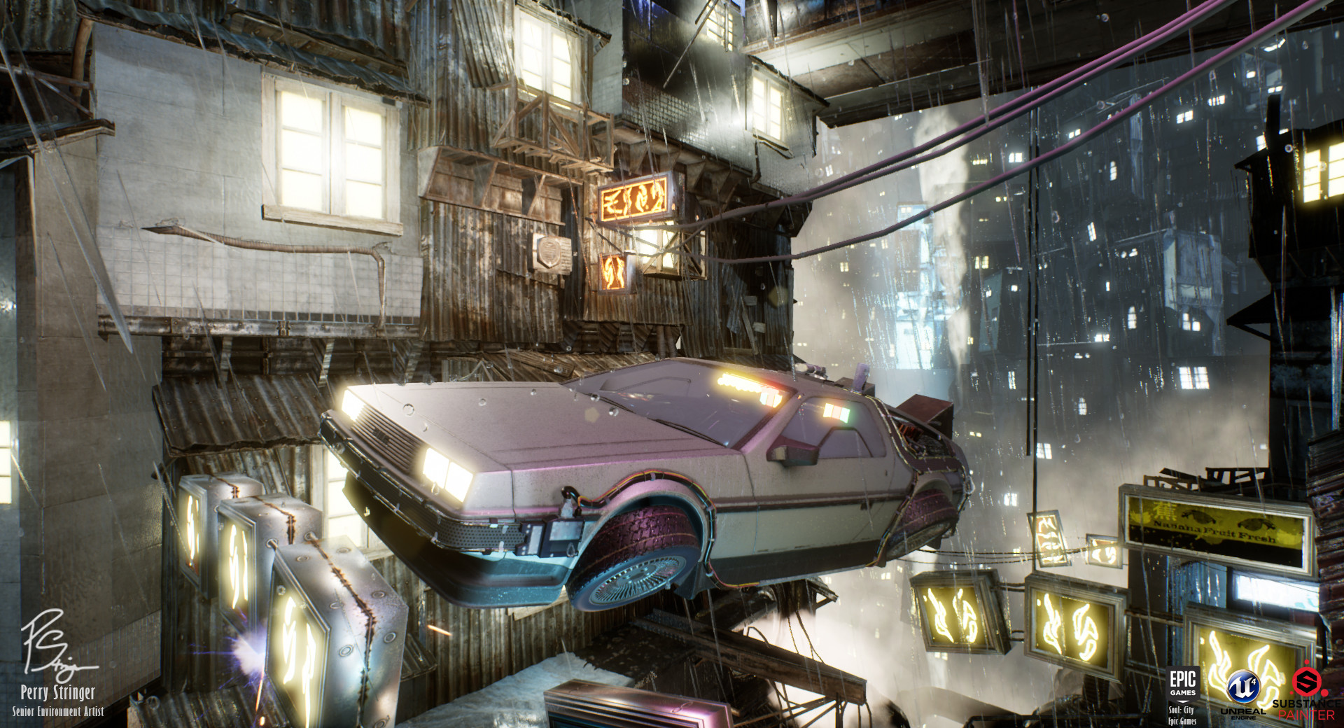 Perry Stringer - DeLorean Time Machine (2018)