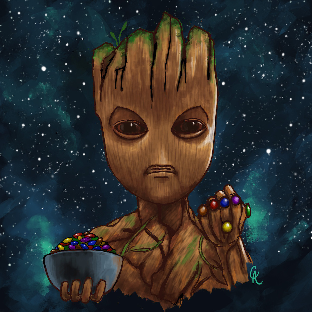 ArtStation - Infinity Groot