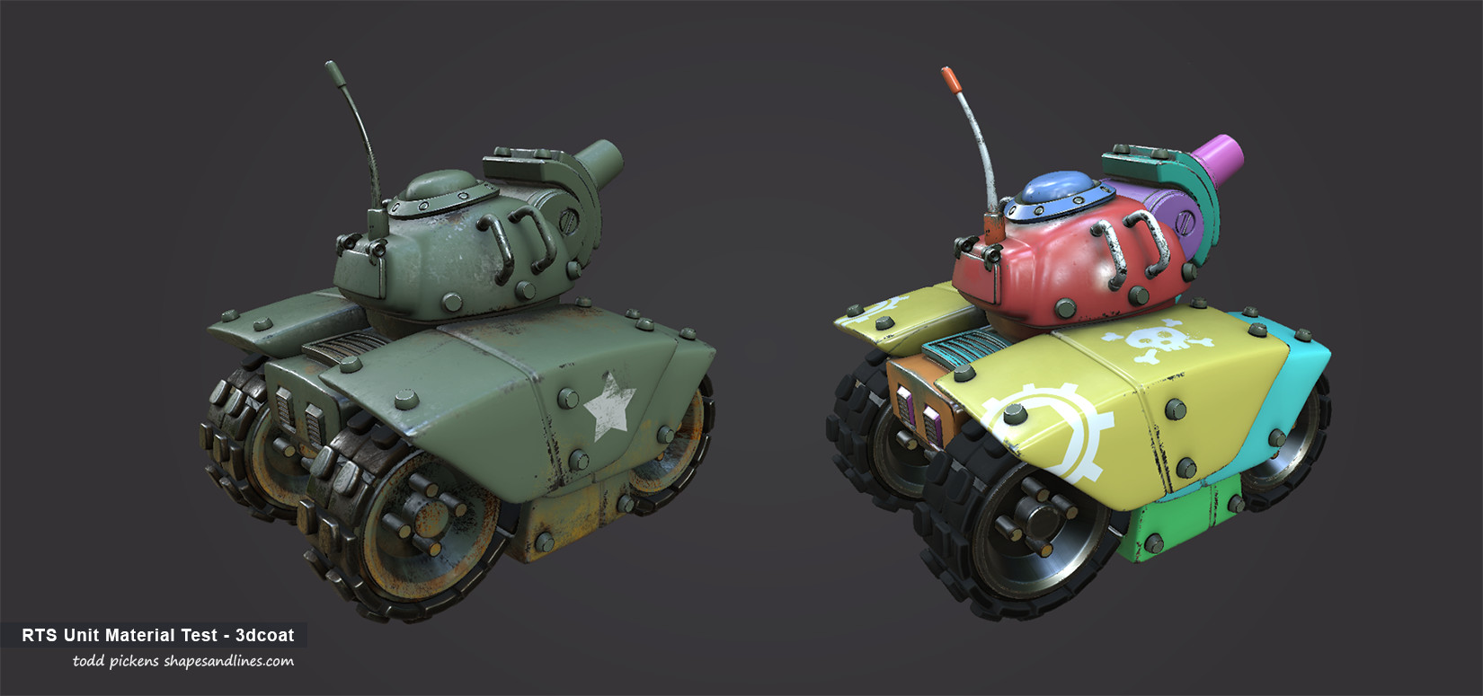 ArtStation - RTS Tank