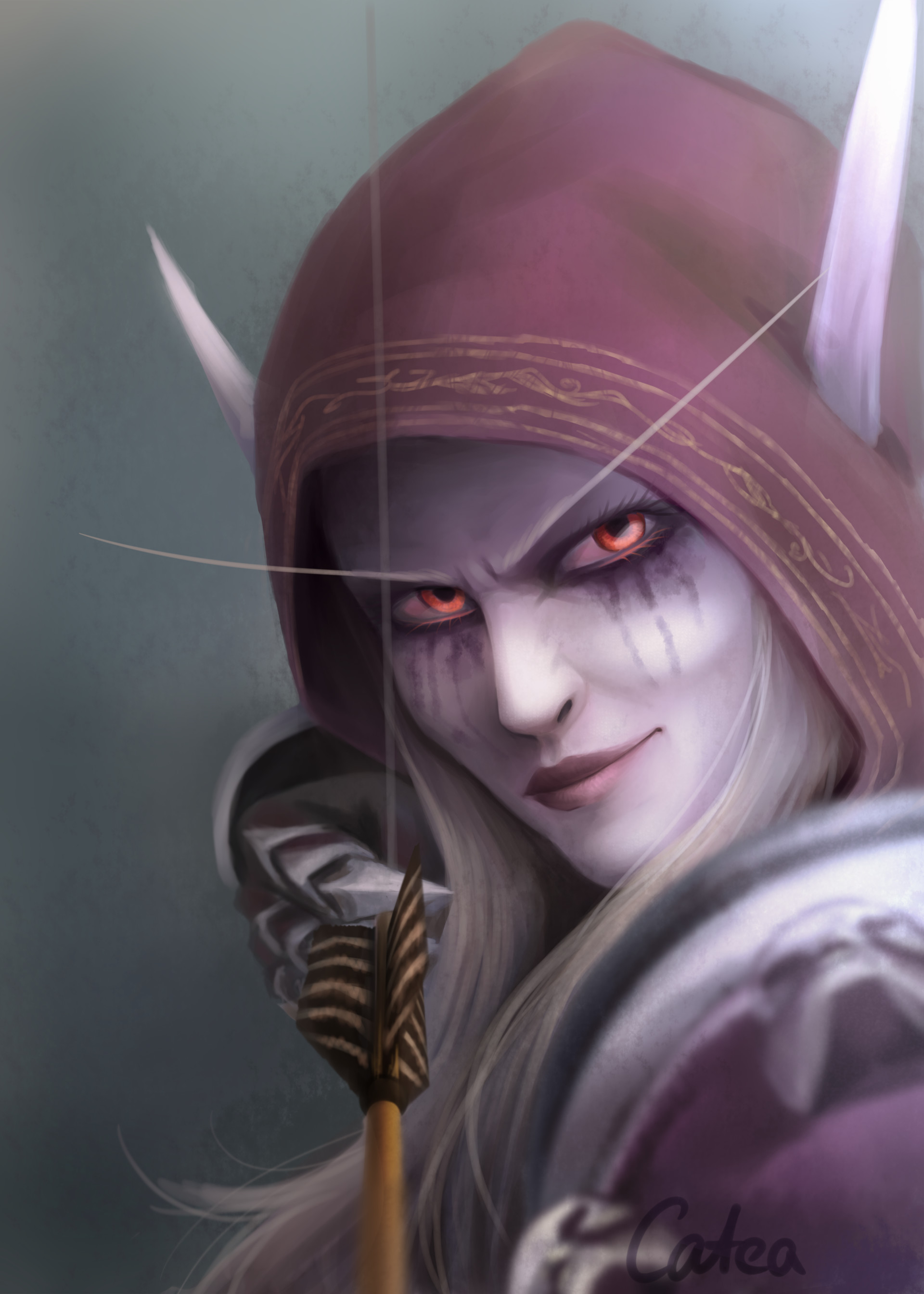 sylvanas windrunner concept art