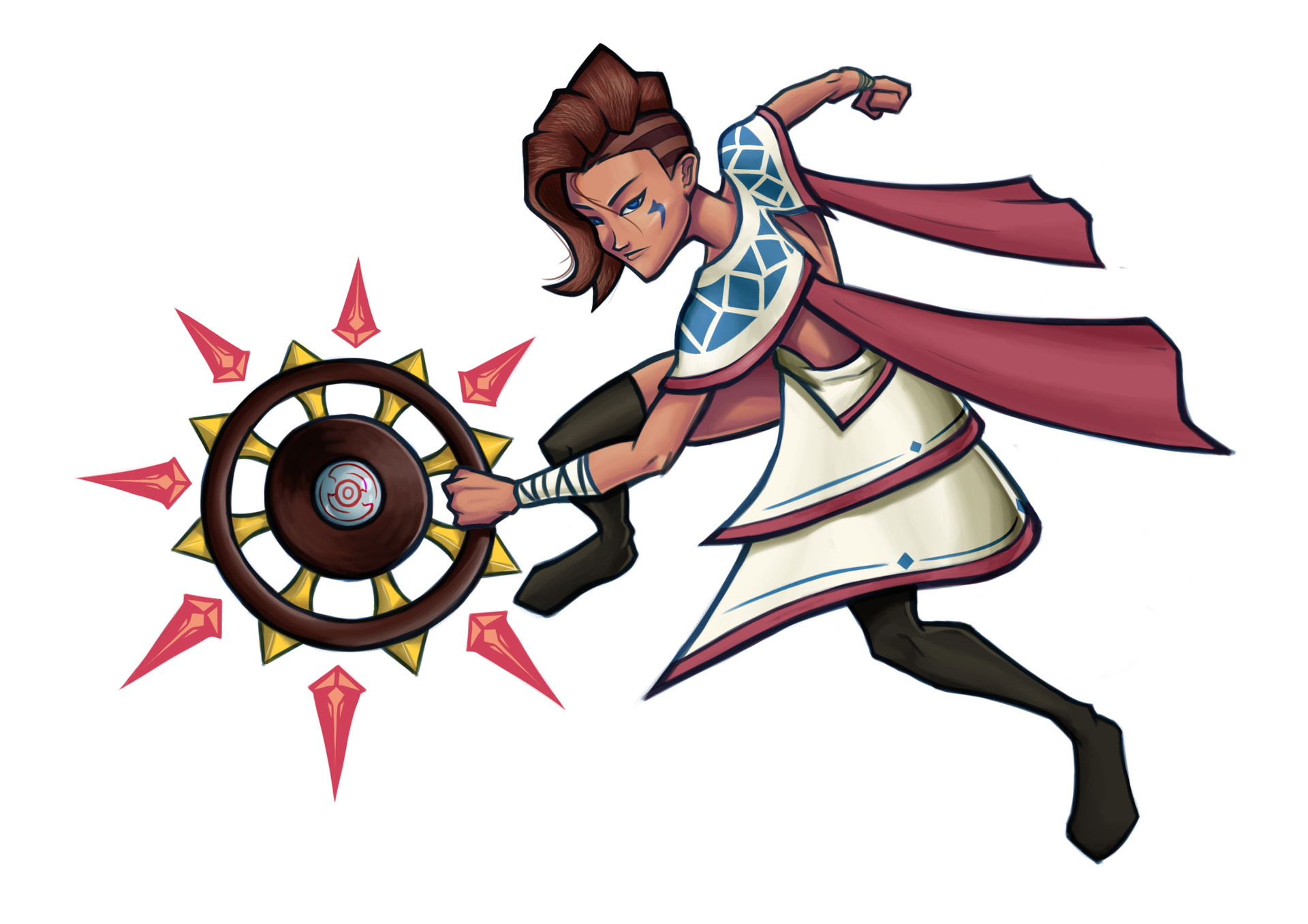 ArtStation - Chakram Lady