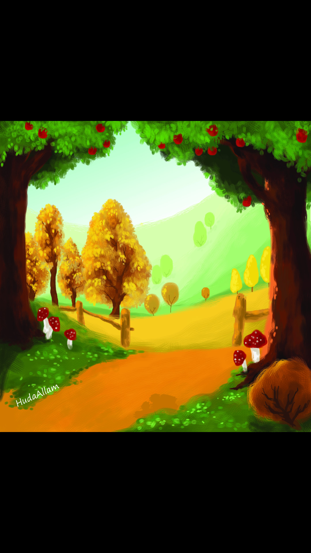 ArtStation - Forest BG