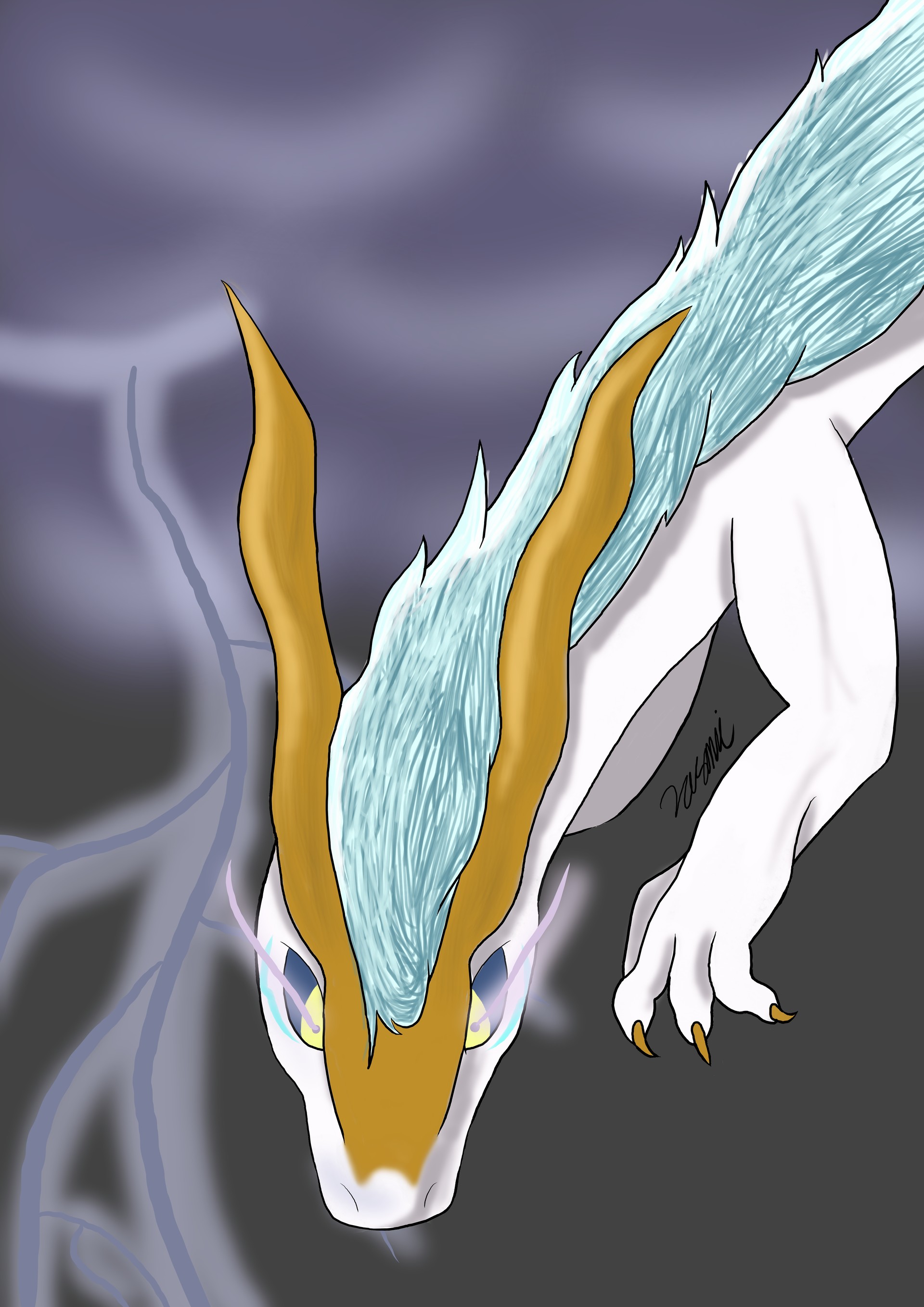 ArtStation - Thunder Dragon