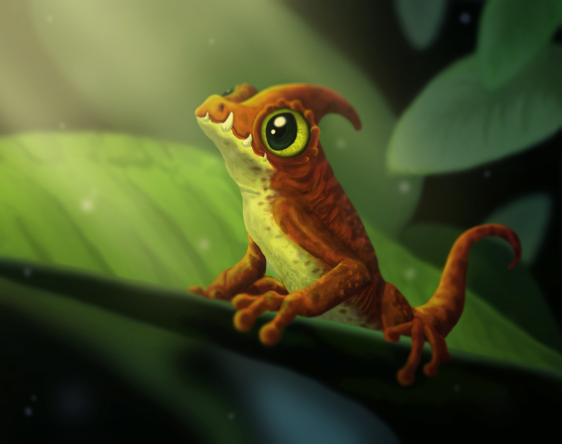 ArtStation - Frog Creature