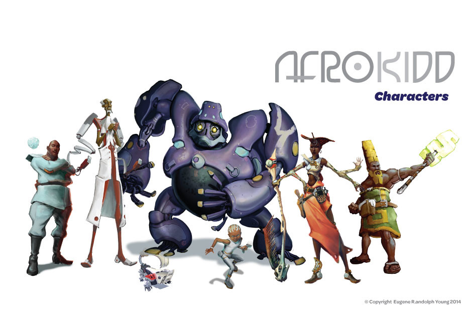 ArtStation - Afro Kidd