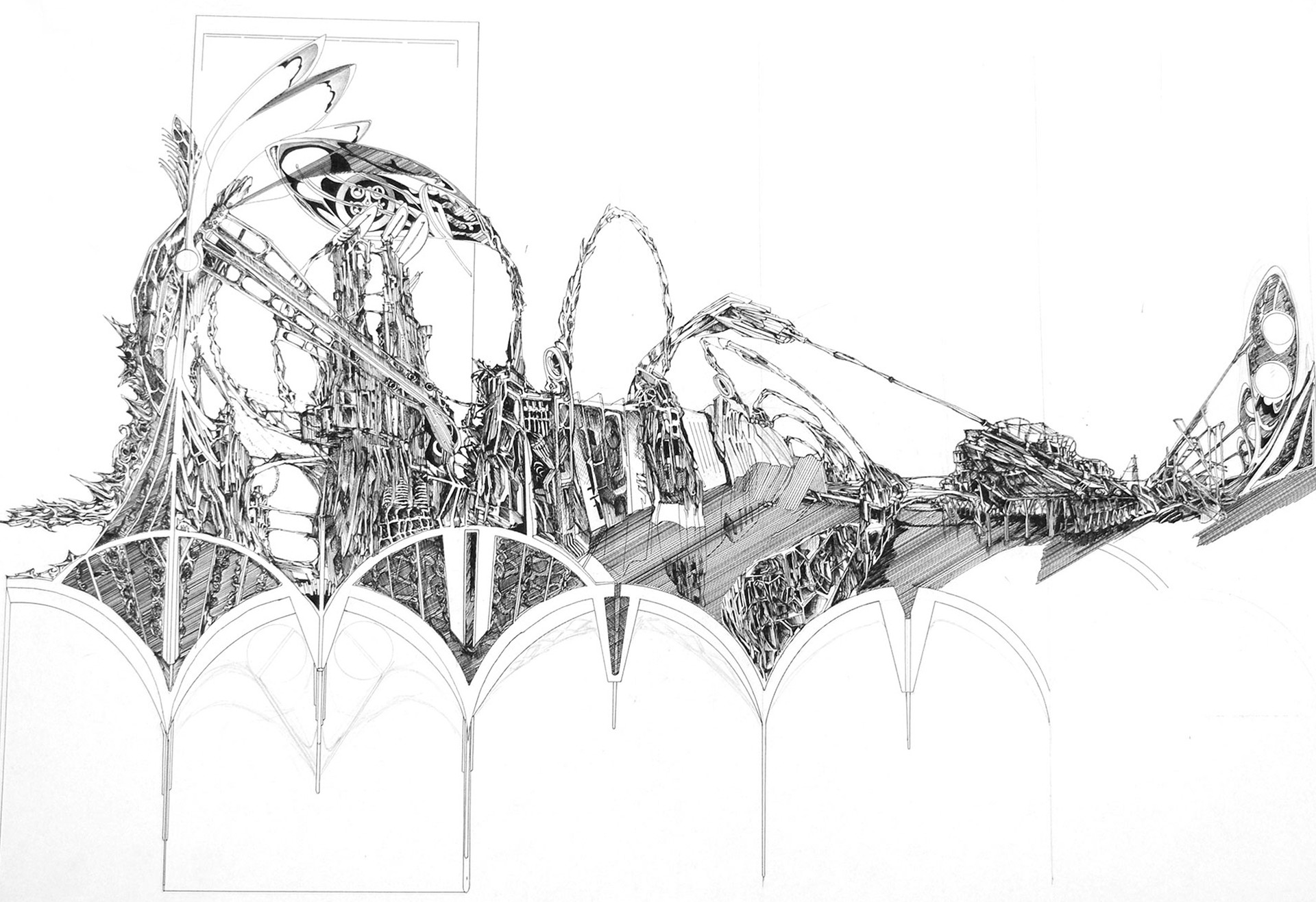 ArtStation - The Bridge Between Life and Death