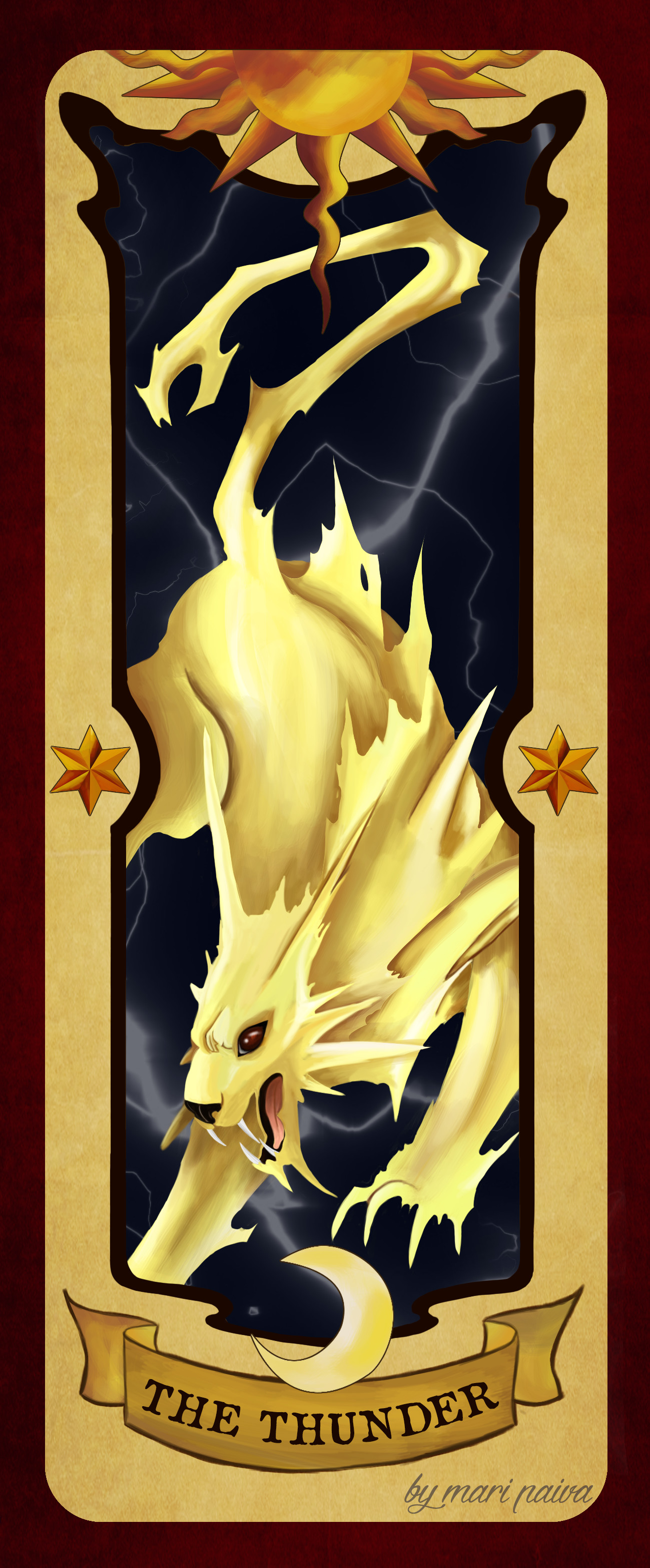 ArtStation - Clow Card - The Thunder
