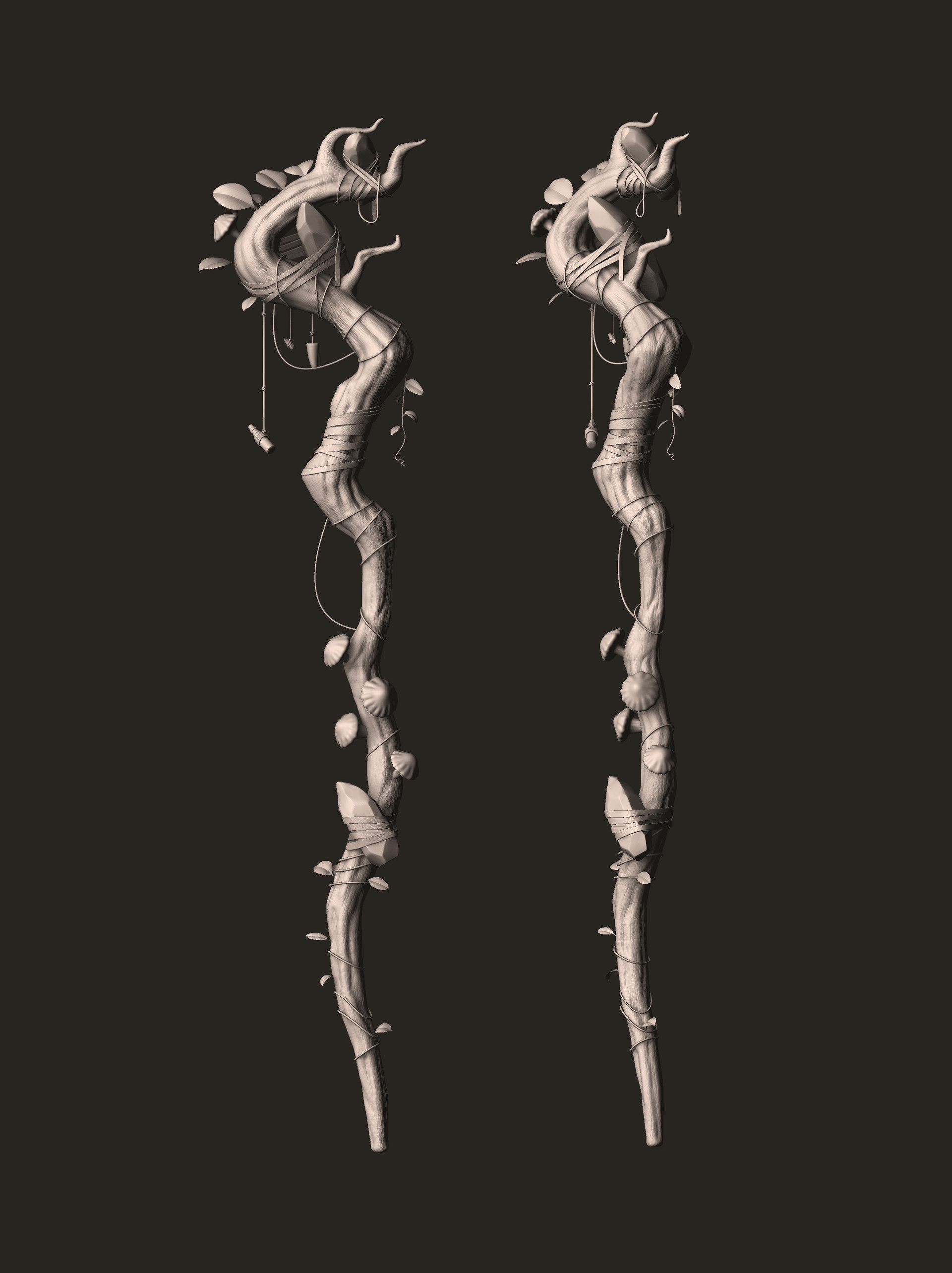 ArtStation - Magic staff
