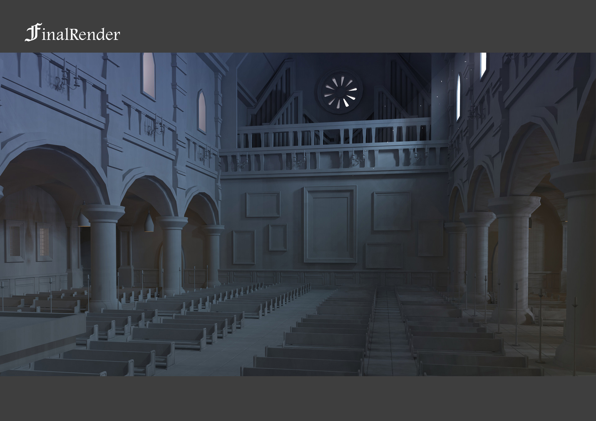 ArtStation - Silent Church