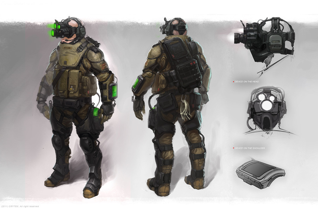 Denis Didenko - my concept art for crytek (us future soldier)