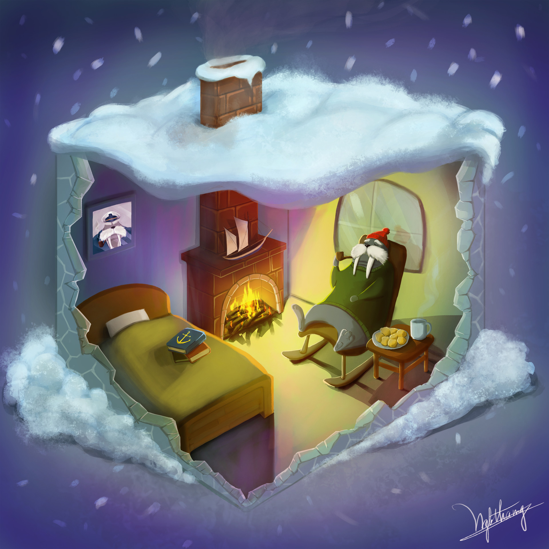 ArtStation - Walrus House