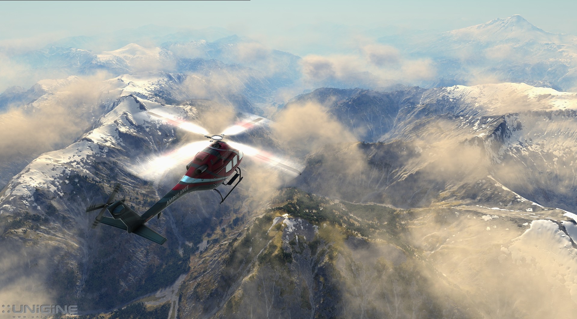 ArtStation - Bell-206 Rescue Simulator (2013)