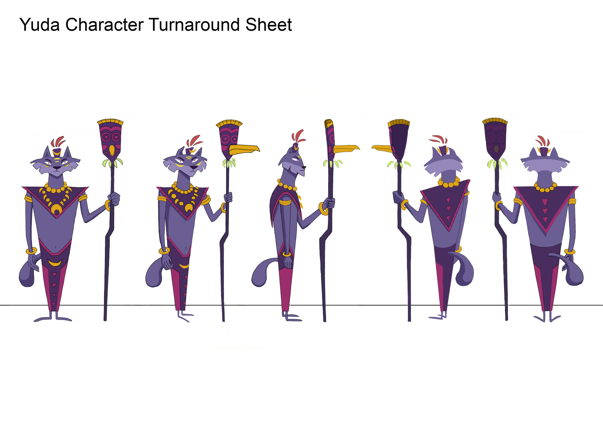 ArtStation - Yuda Character development