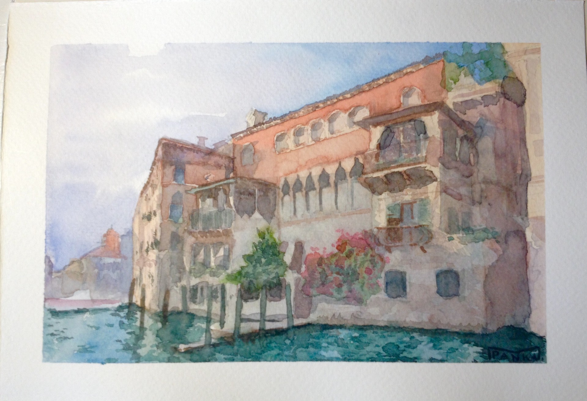 Panka Mattesz - venice in watercolors