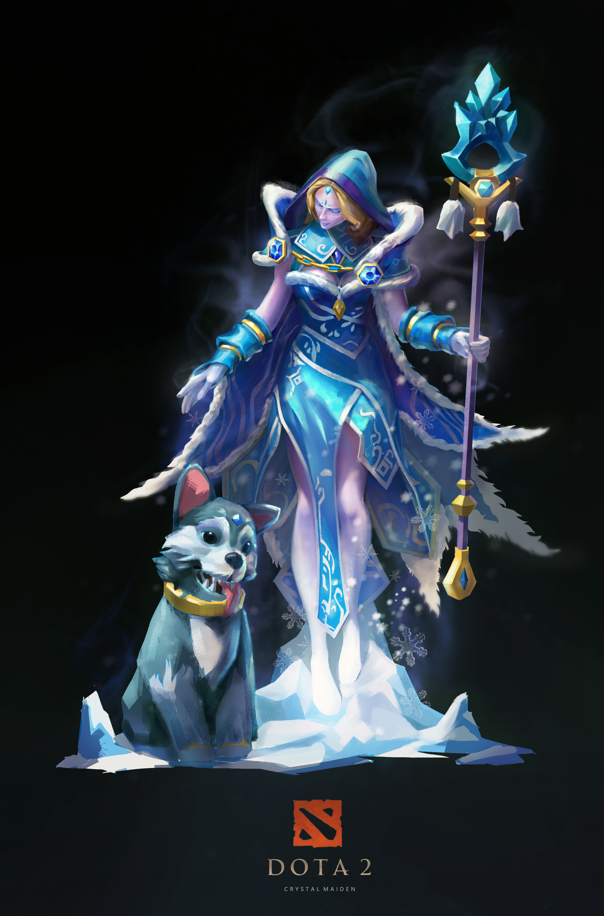 ArtStation - ice girl