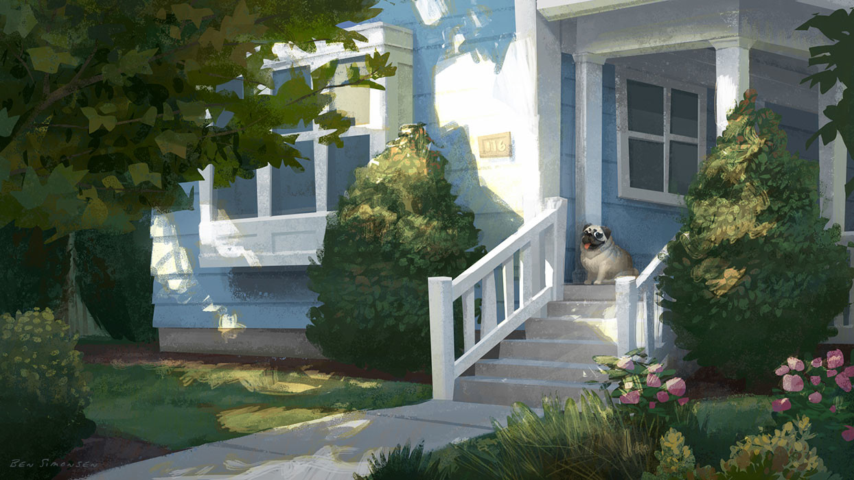 ArtStation - Tonko House Homework