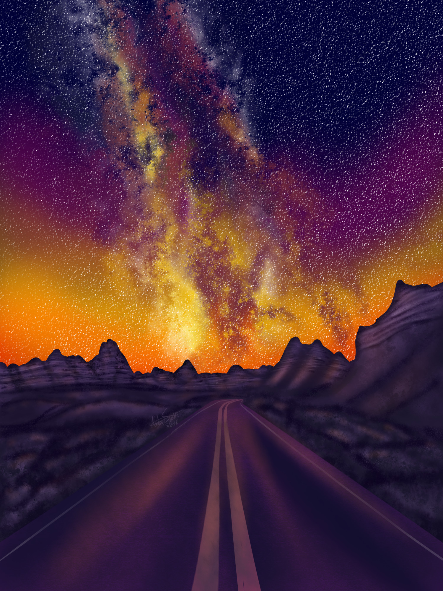 ArtStation - Galaxy Highway